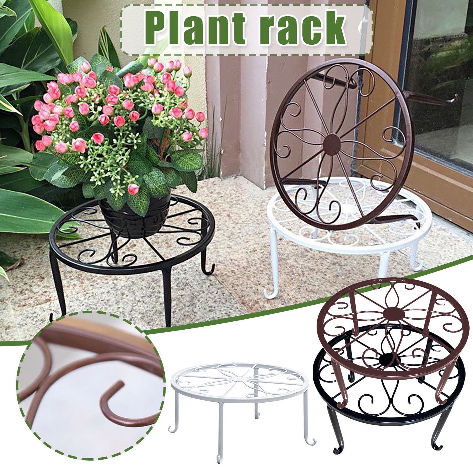 XMMSWDLA Plant Stands for Indoor Outdoor Heavy Duty Pot Potted Stand ...