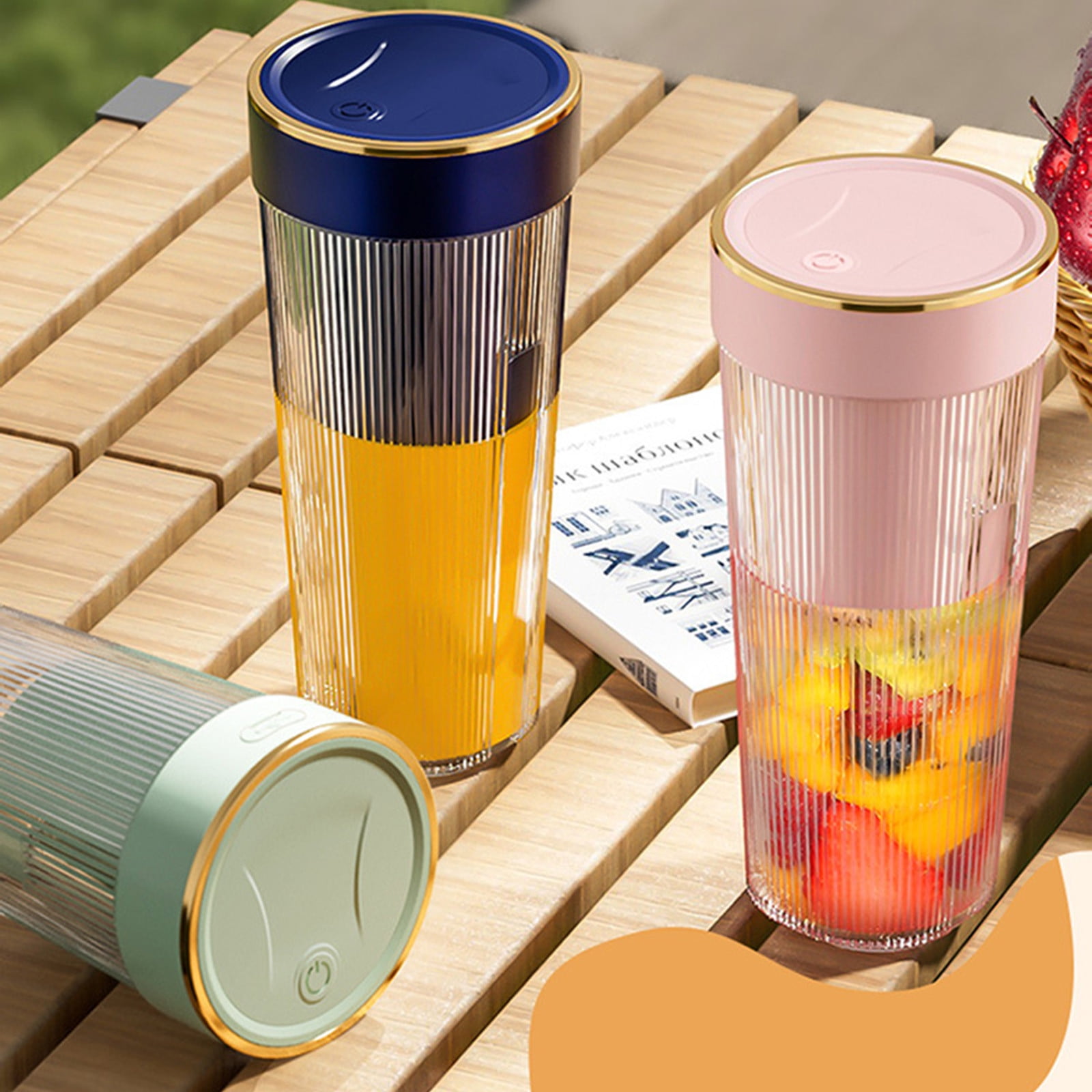 XMMSWDLA Portable Blenders ,Personal Blend-er For Shakes And, Fruit ...