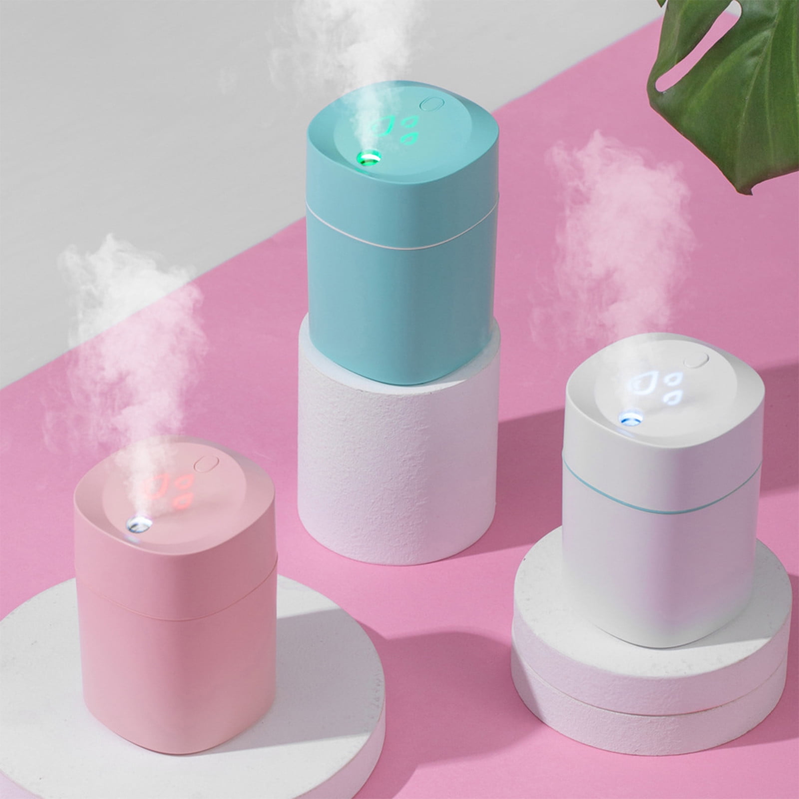 XMMSWDLA Portable Desk Humidifier, Cool Mist Humidifier, Small ...