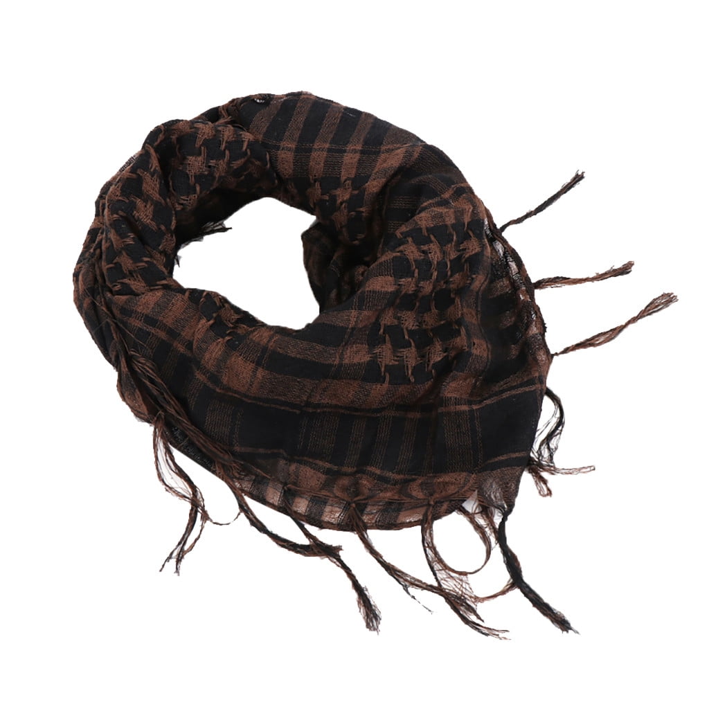 XMMSWDLA Scarf Men & Women Tactical Cotton Military Head Neck Wrap ...