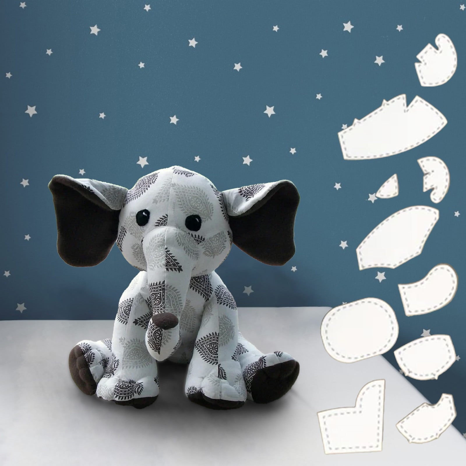 XMMSWDLA Sewing Pattern,Memory Bear Template Ruler Set(10 PCS ...