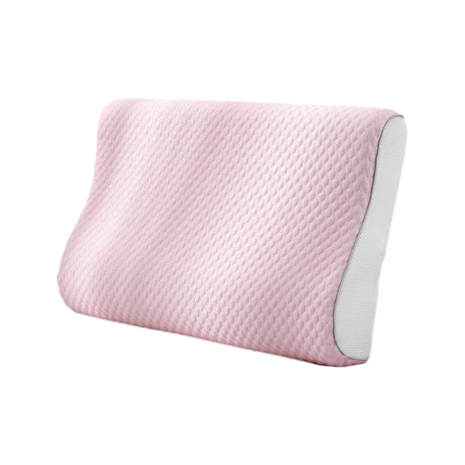 XMMSWDLA Soft Cotton Contour Neck Memory Foam Pillowcase (Pillow not ...