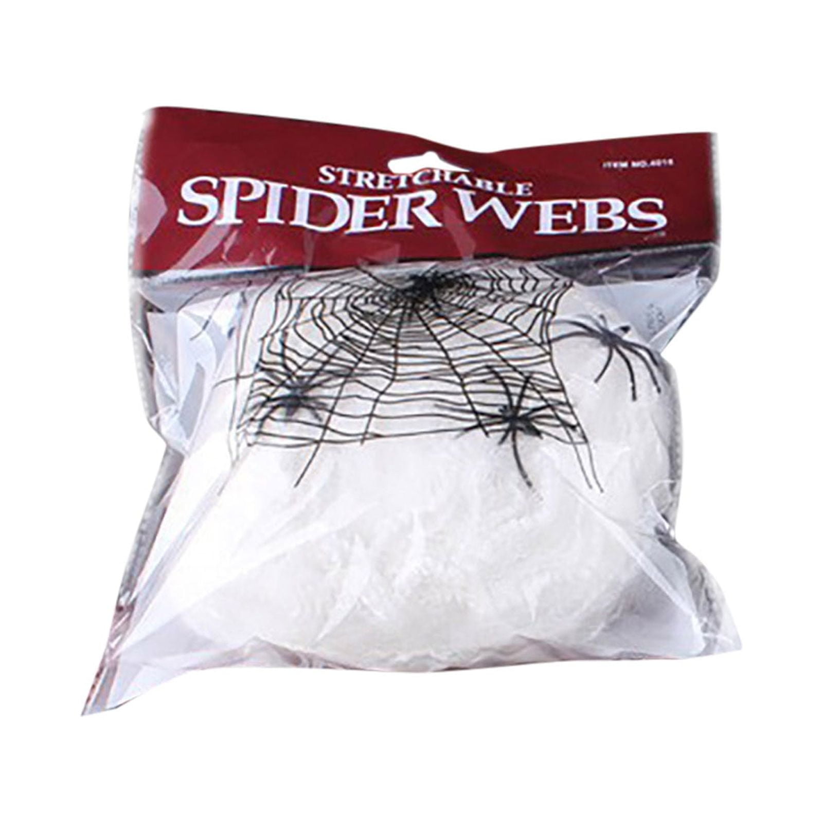 XMMSWDLA Spider Webs Halloween Decorations with 10 Fake Spiders, Super ...