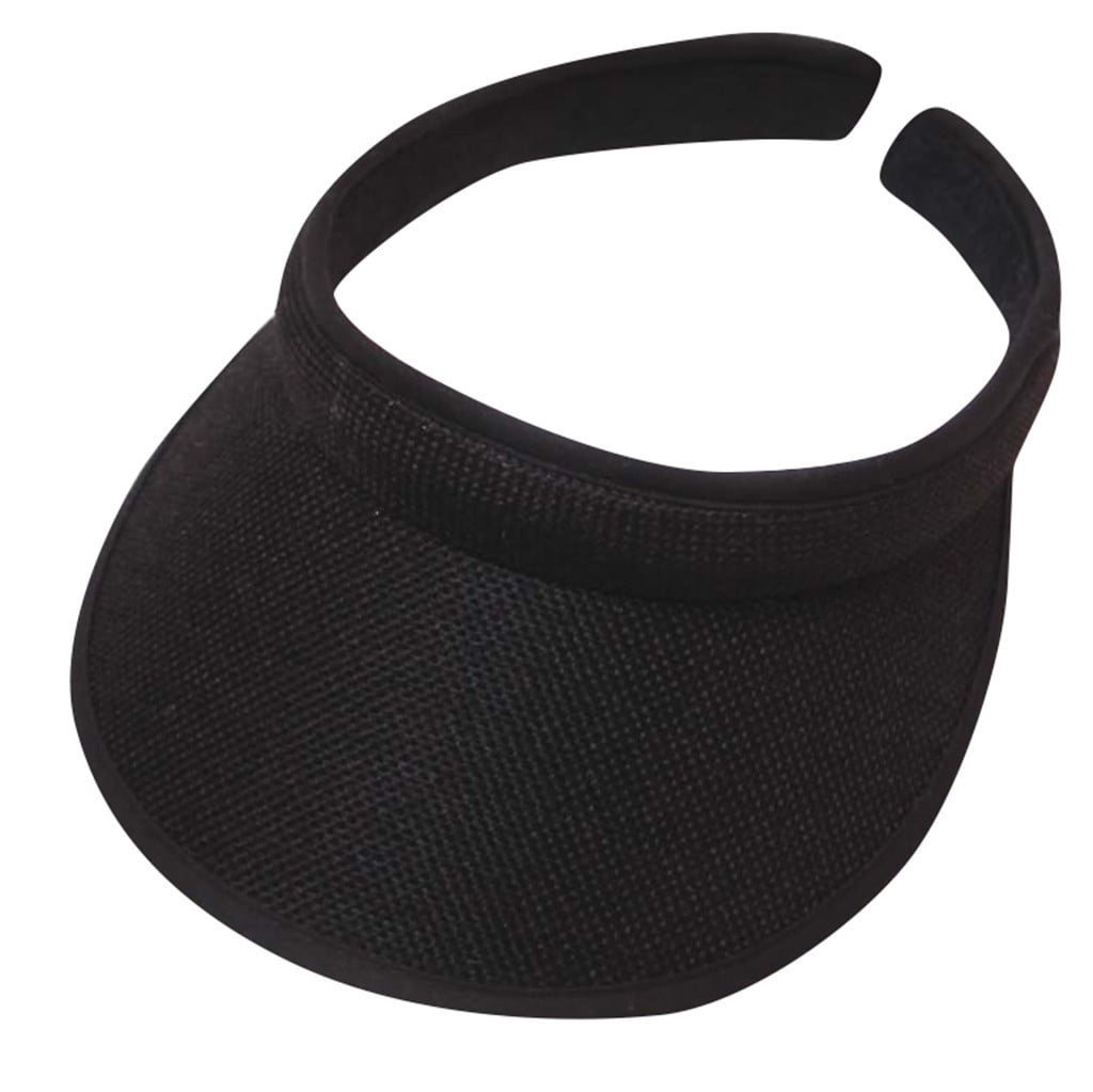 XMMSWDLA Sport Sun Visor Hats Cotton Outdoor Tennis Running Visors Caps ...