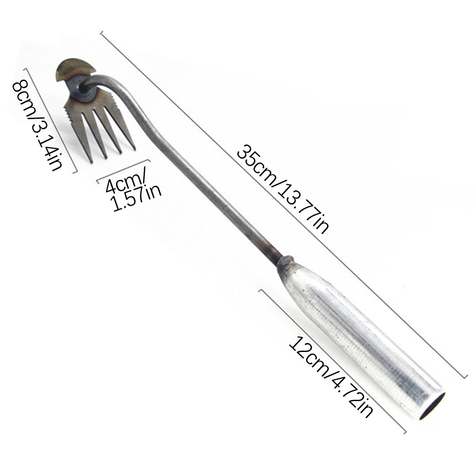 XMMSWDLA Stainless Steel Art Weeding Tool Hook Weed Weed Weed Planting ...