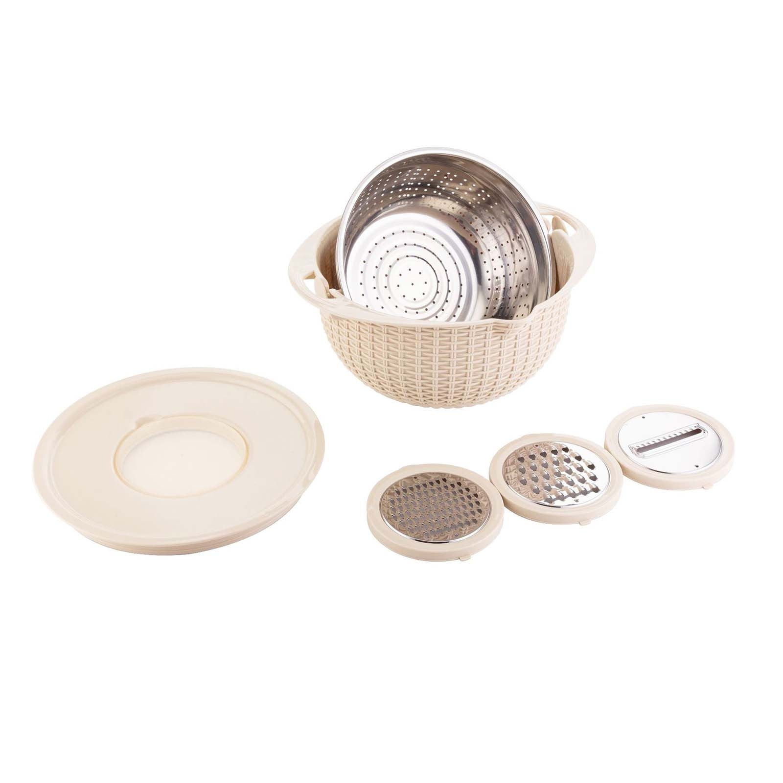 XMMSWDLA Stainless Steel with Bowl , Kitchen Strainer, Washer, Drainer ...
