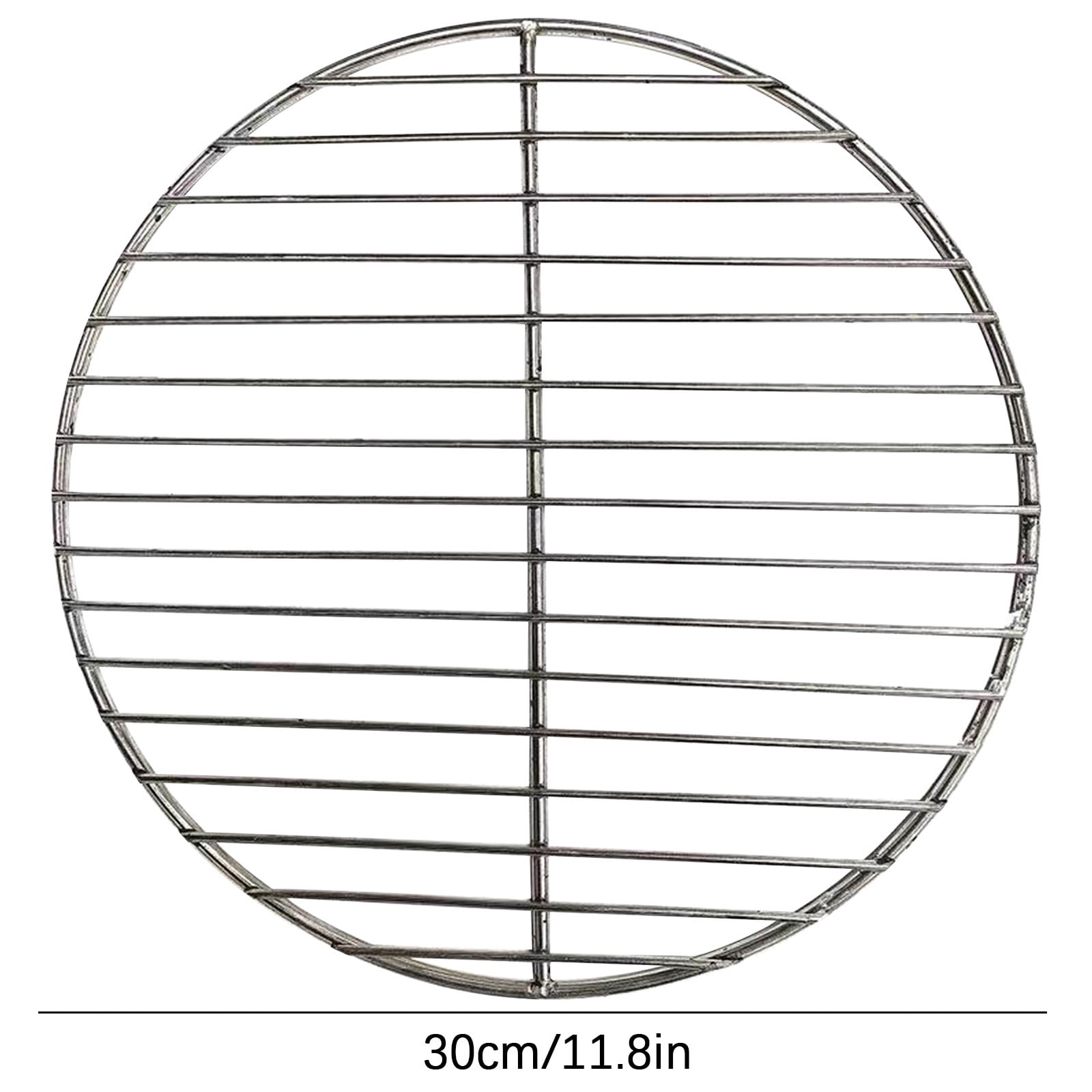 XMMSWDLA Stainless Steel Circular Grill Mesh with Thick Barbecue and ...