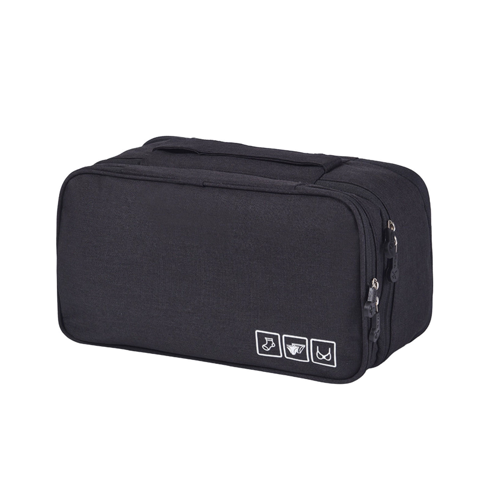 XMMSWDLA Travel Organizer Underwear Bag - Large Double Layer Packing ...