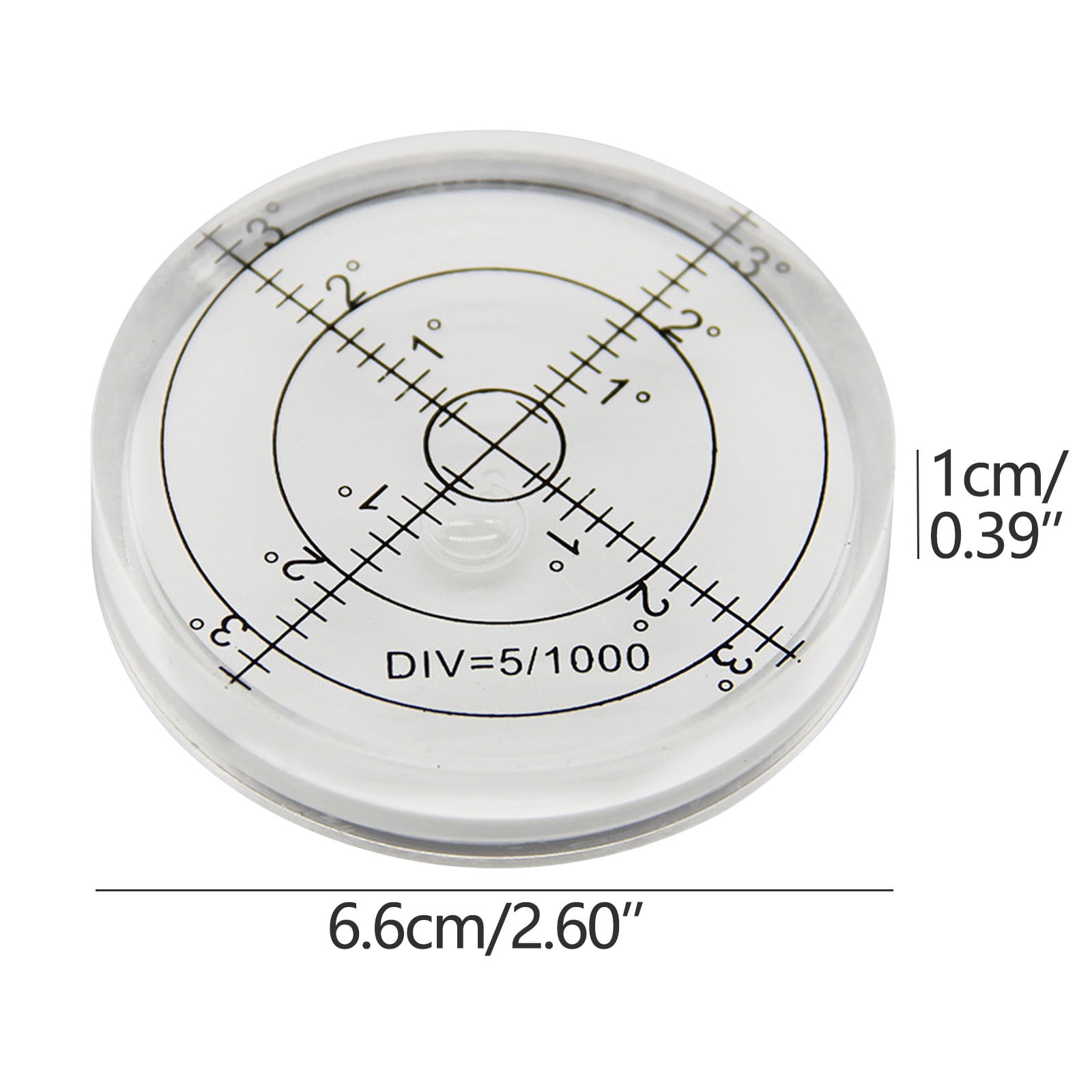 XMMSWDLA Vientiane Level Bubble Portable Circular Level Small Balance ...