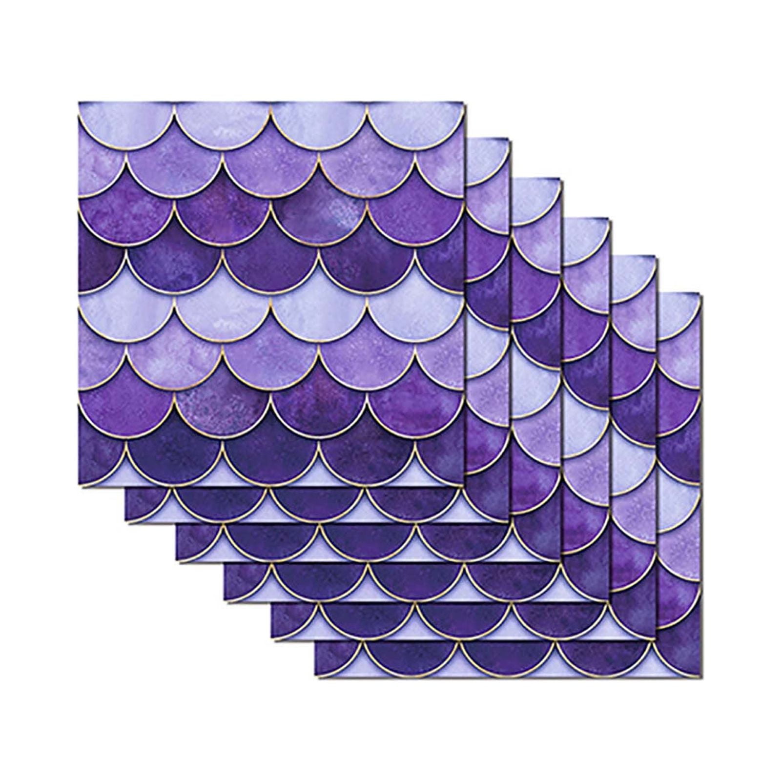 XMMSWDLA Wall Decorations Simulation Tile Stickers Kitchen Bathroom ...