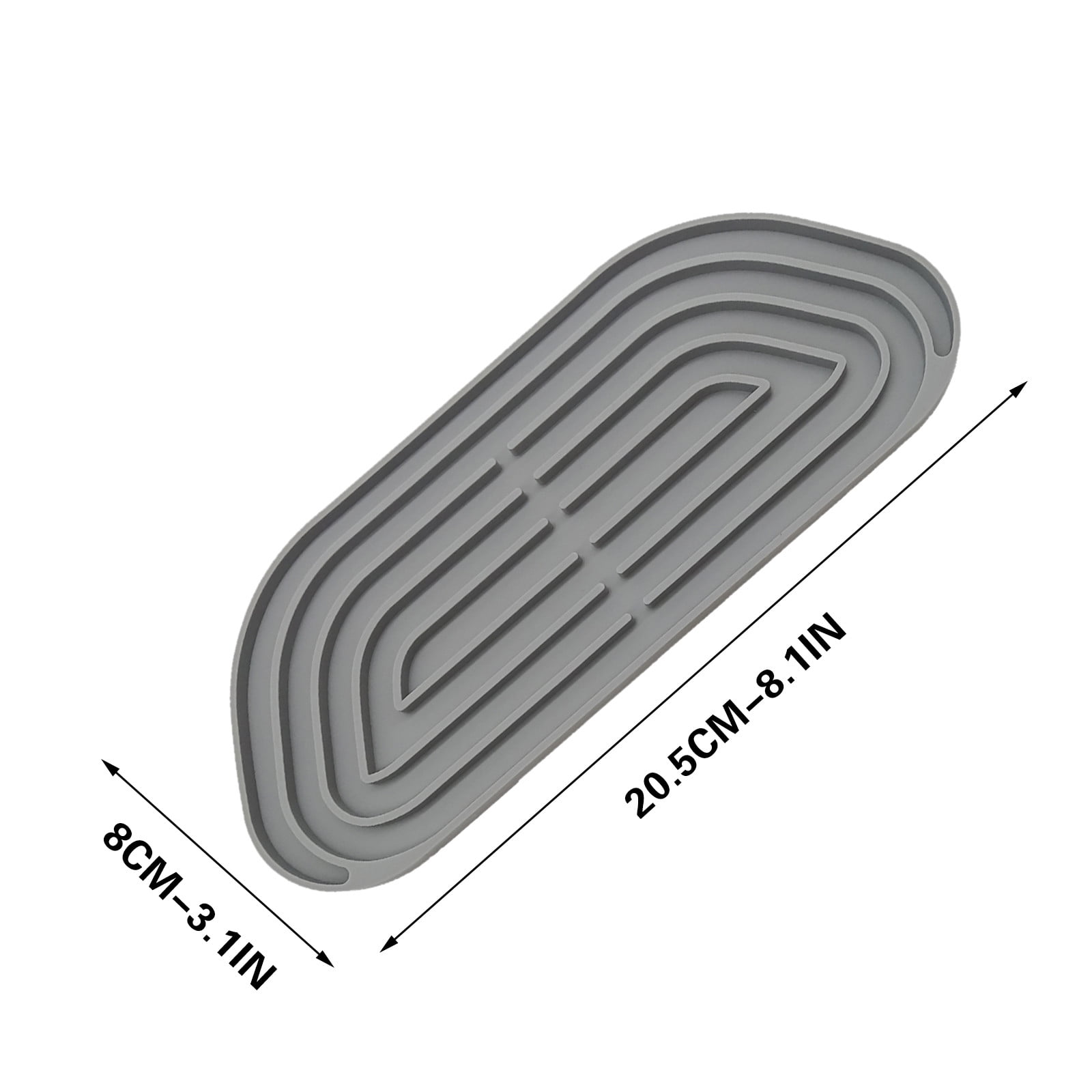 XMMSWDLA Water Dispenser Silicone Tray Foldable Trim Size Drip Mat ...