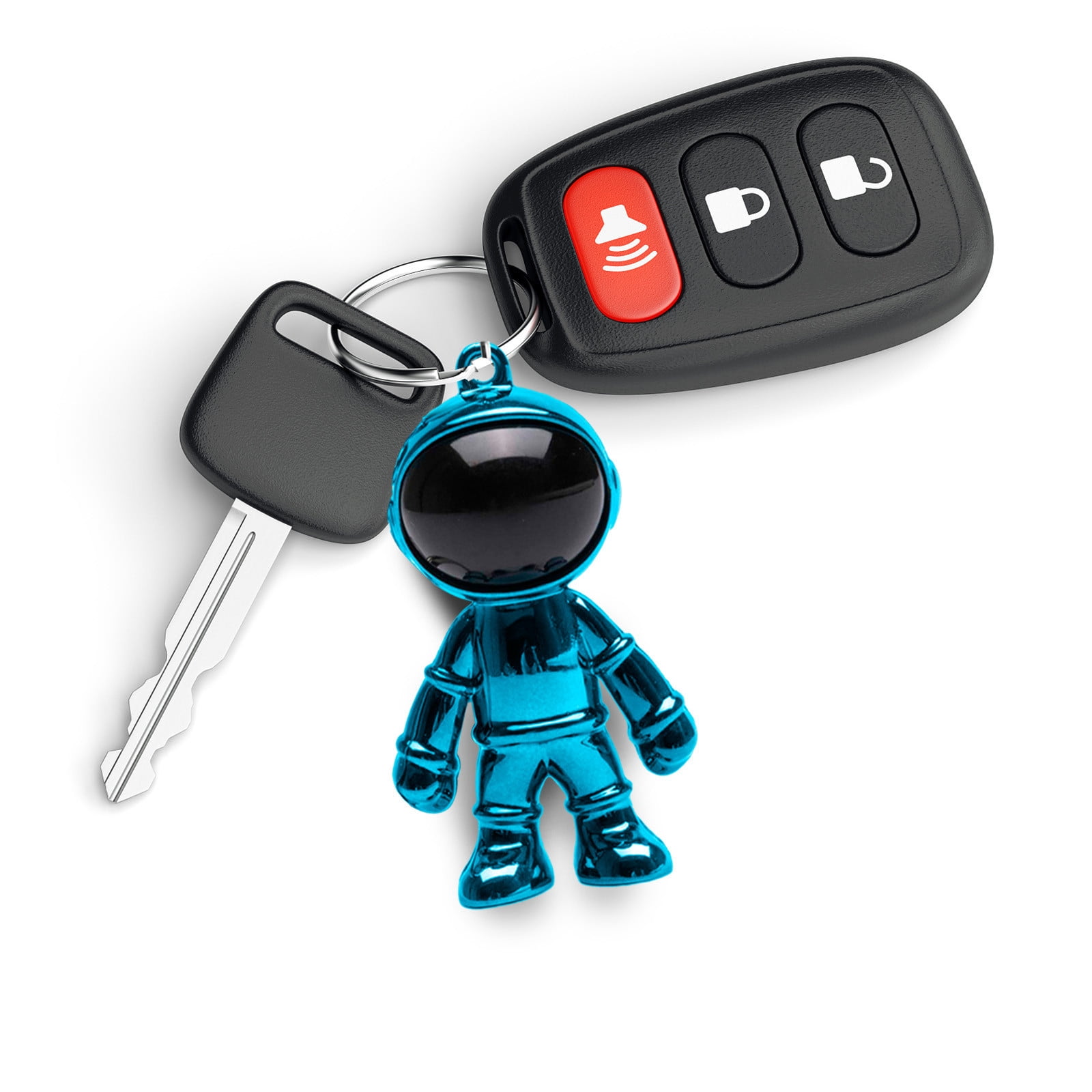 XMMSWDLA Wedding Decorations Space Astronaut Keychain Keyring Robots ...