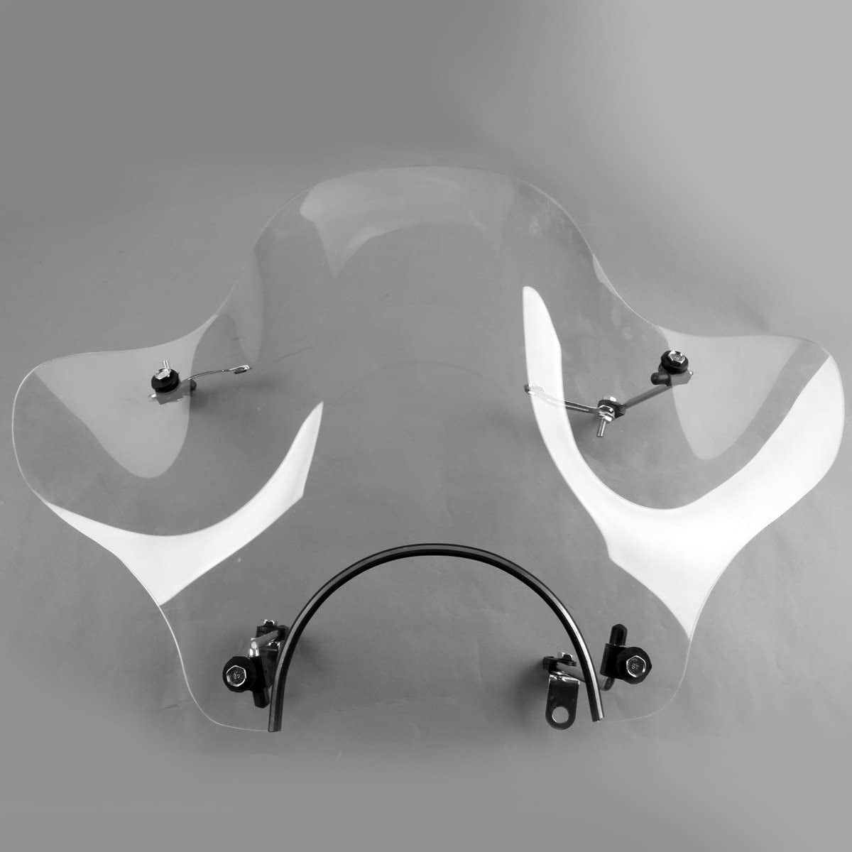 XMT-MOTO Clear Windscreen Windshields For Street bike Honda Rebel ...