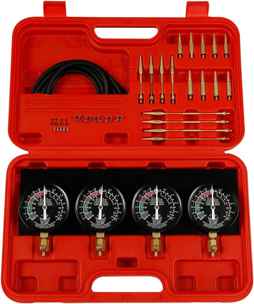 XMT-MOTO Motorcycle Fuel Vacuum Carburetor Synchronizer carb sync Gauge ...