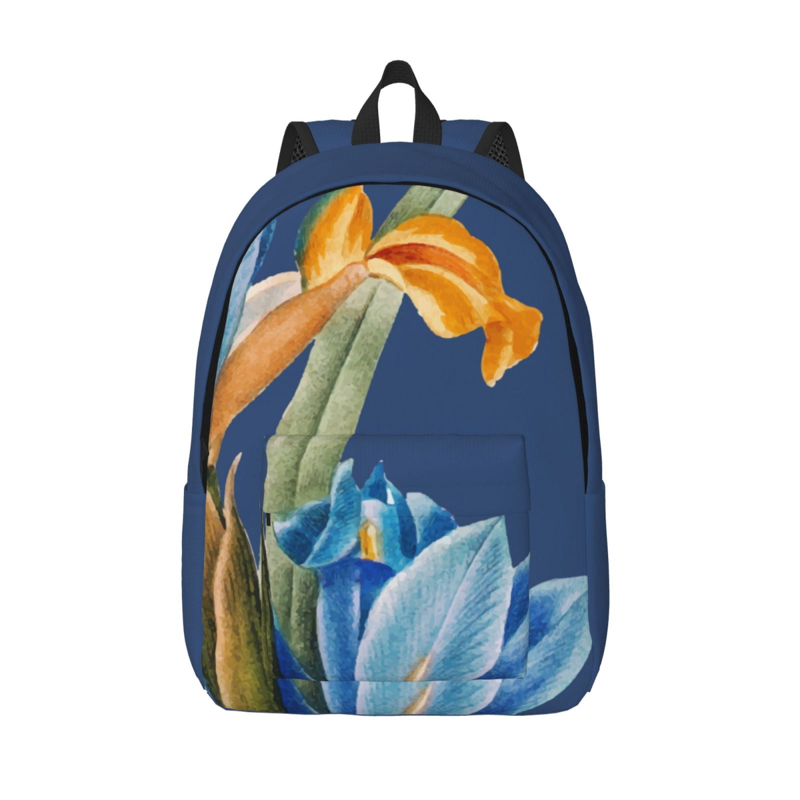 XMXT Backpack for School Work, Magnolia Watercolor Flowers Canvas ...