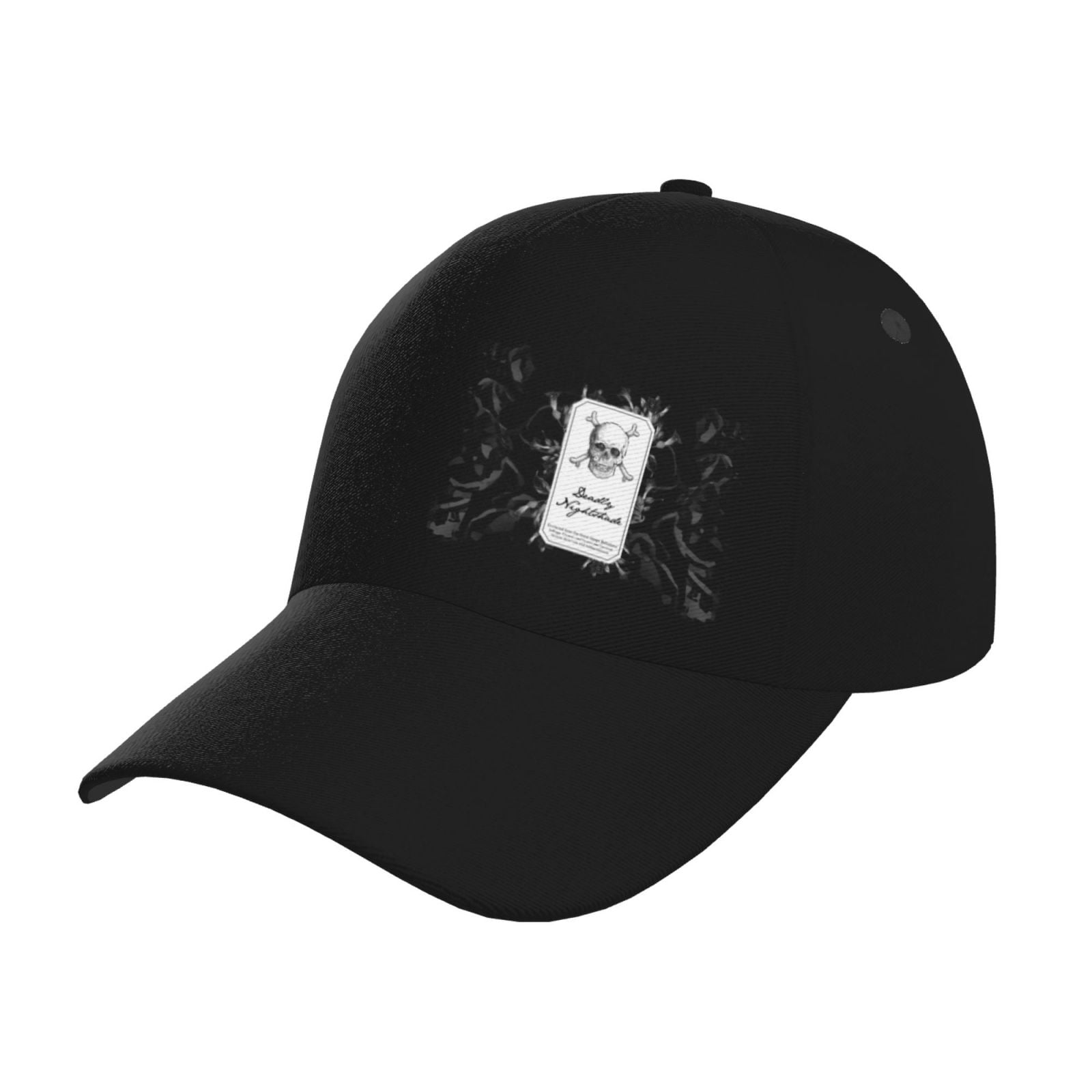 XMXT Baseball Cap, Game Repeat Retro Black Print Sun Hats for Men, One ...