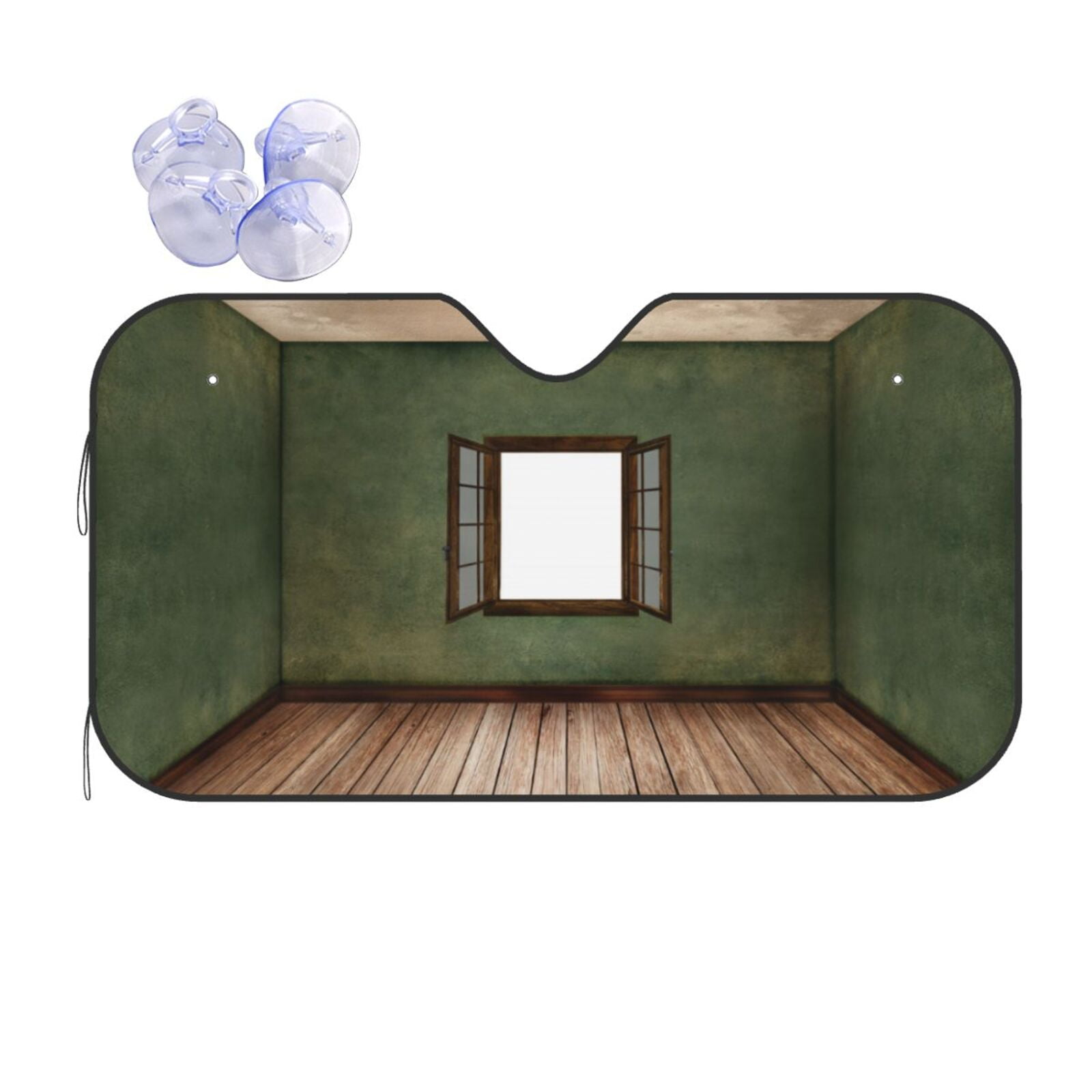 XMXT Car Sun Shade Windshield, Room Space Print Sunshade for Car ...