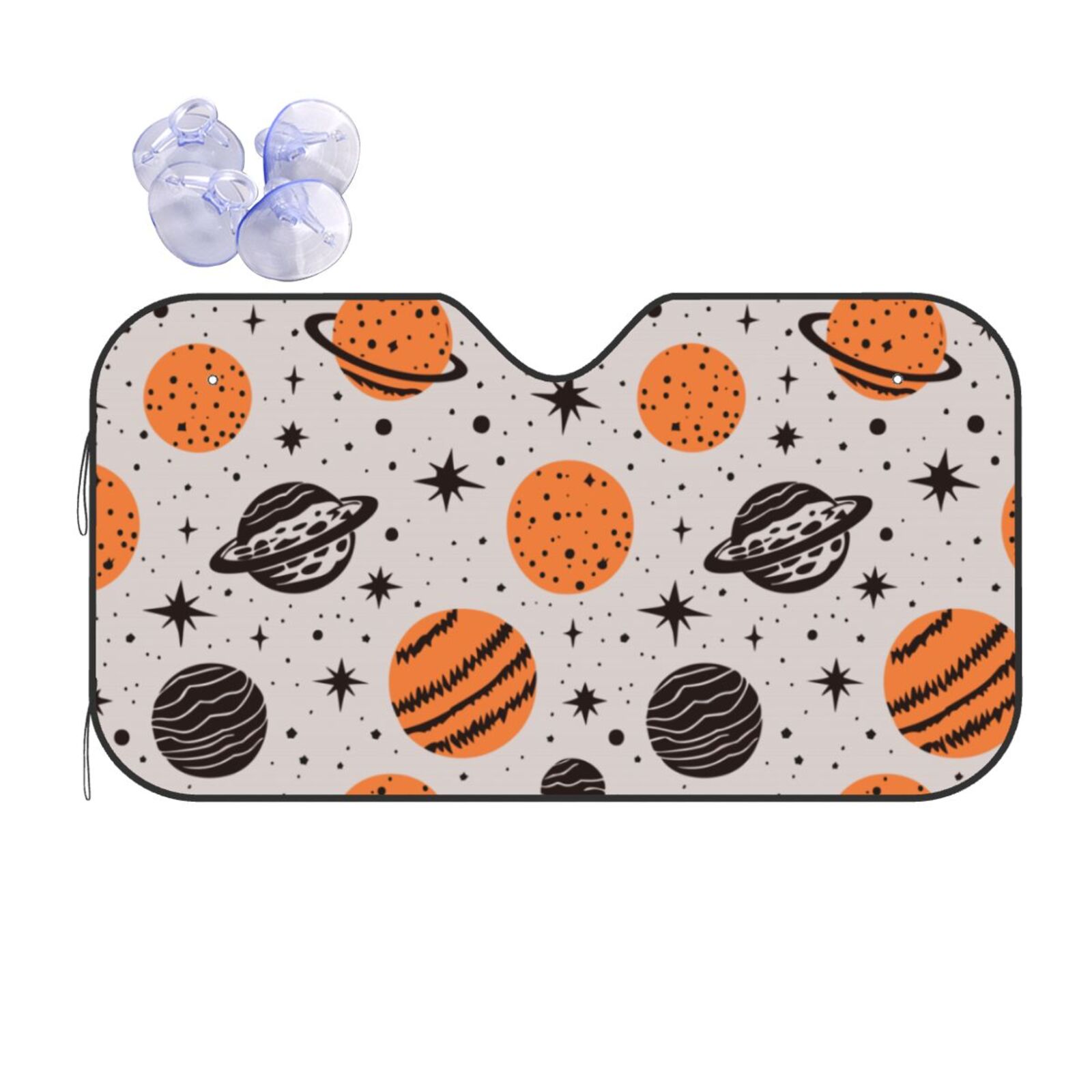 XMXT Car Sun Shade Windshield, Star and Cosmic Patterns Sunshade for ...