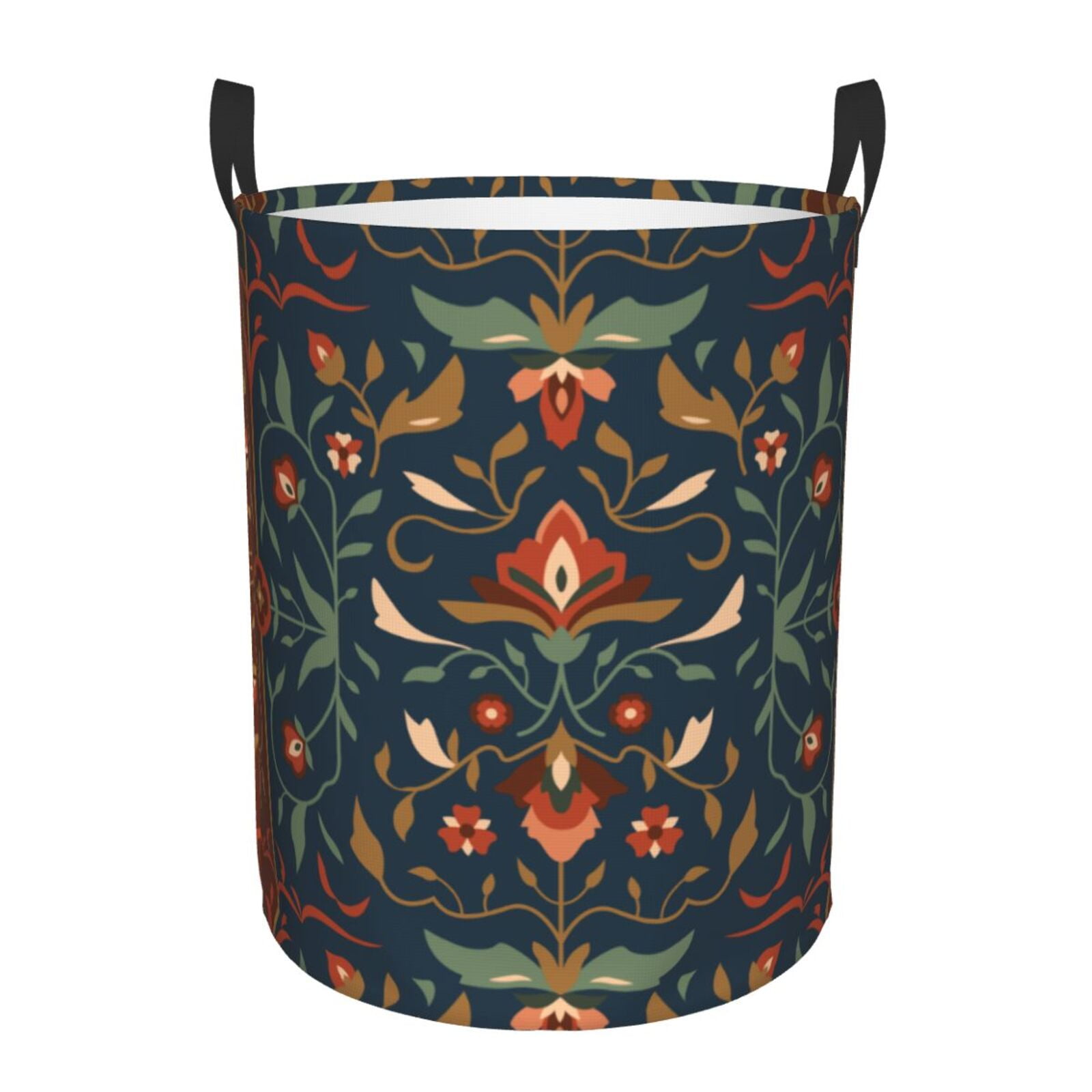 XMXT Collapsible Laundry Basket, Classic Turkish Rustic Pattern ...