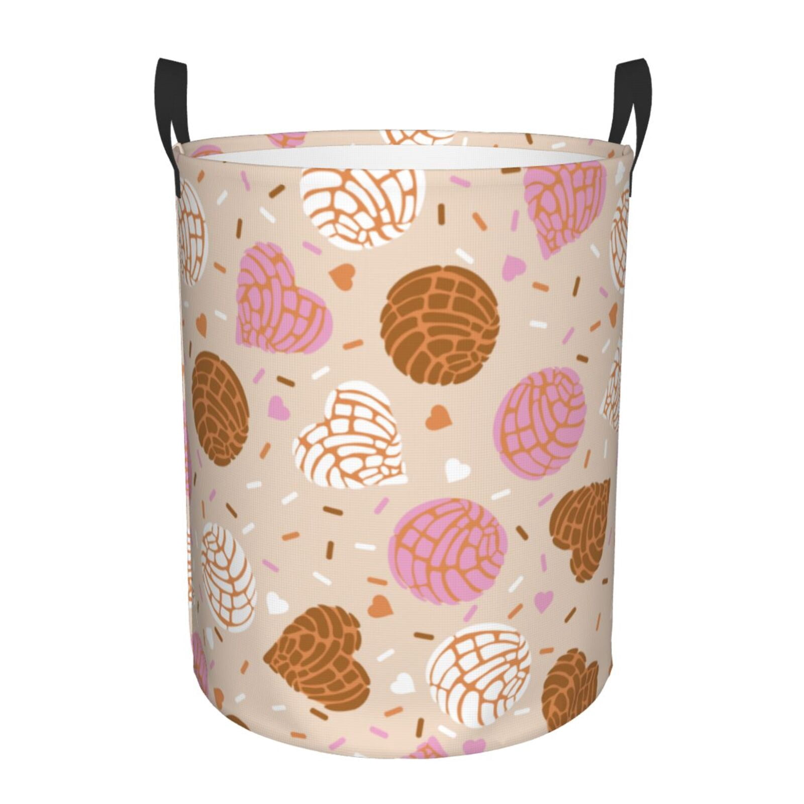 XMXT Collapsible Laundry Basket, Cute Heart Print Waterproof Laundry ...