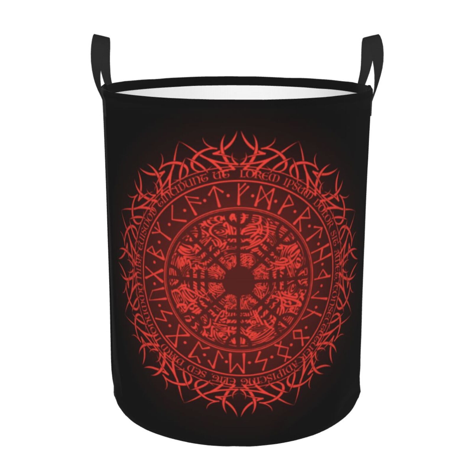 XMXT Collapsible Laundry Basket, Scandinavian Circular Background ...