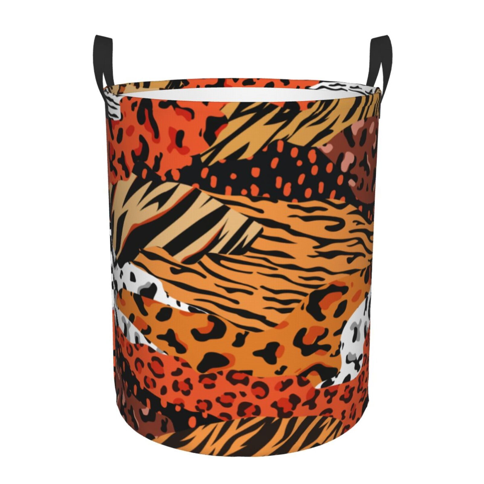 XMXT Collapsible Laundry Basket, Tattoo Collage Pattern Polyester ...