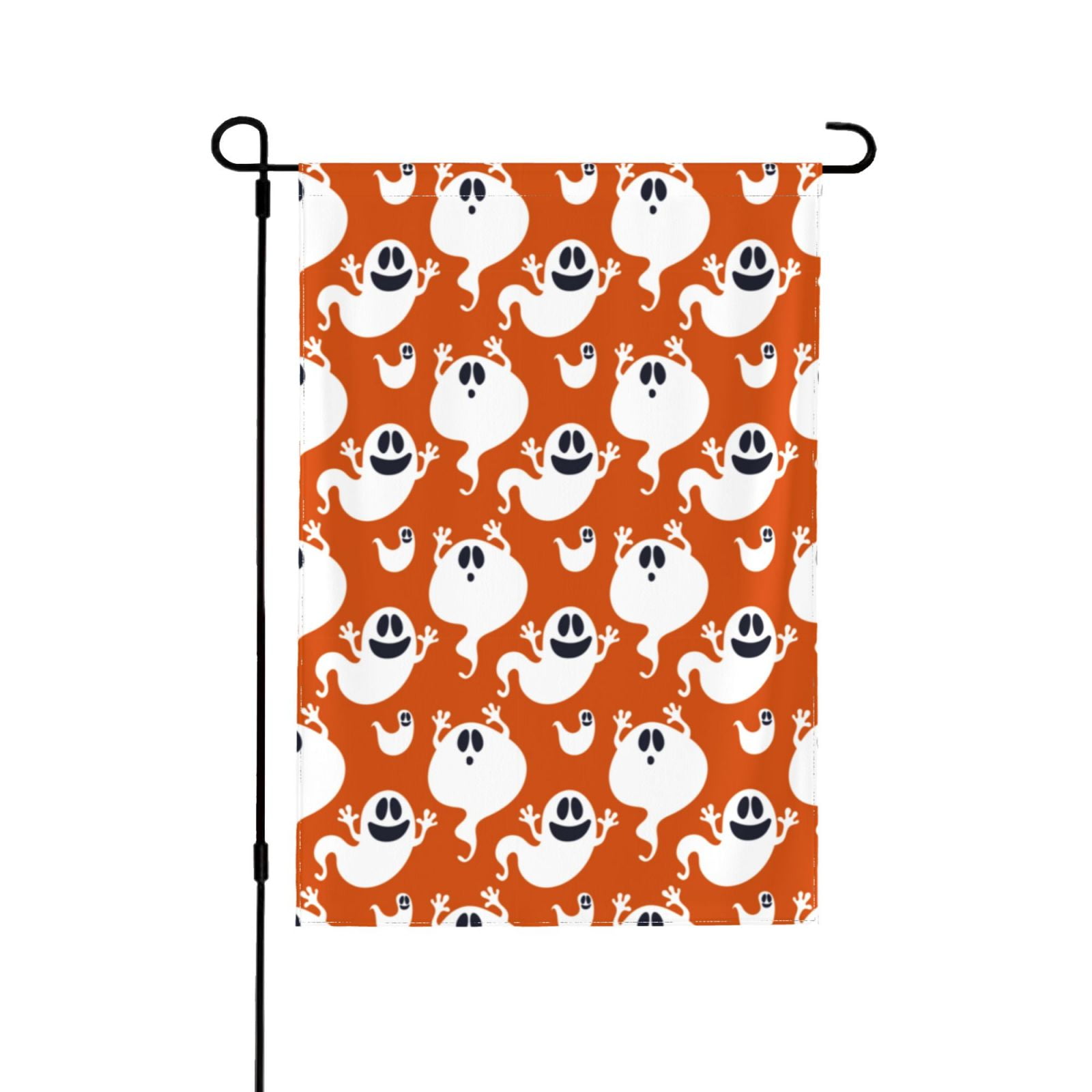 XMXT Garden Decor Flags, Cartoon Cute Ghost Double-Sided Garden Flags ...