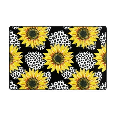 Sunflower Oval Rugs - Walmart.com