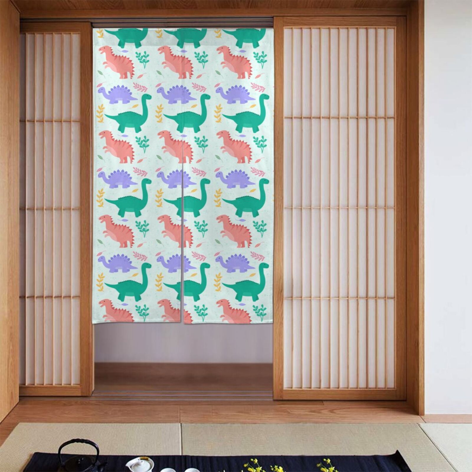 XMXT Japanese Noren Doorway Room Divider Curtain,Colorful Cartoon ...