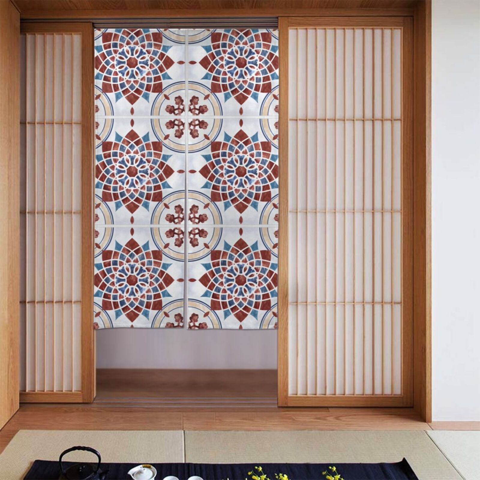 XMXT Japanese Noren Doorway Room Divider Curtain,Turkish Persian Tattoo ...