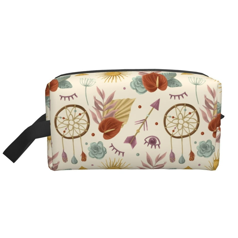 boho makeup bag