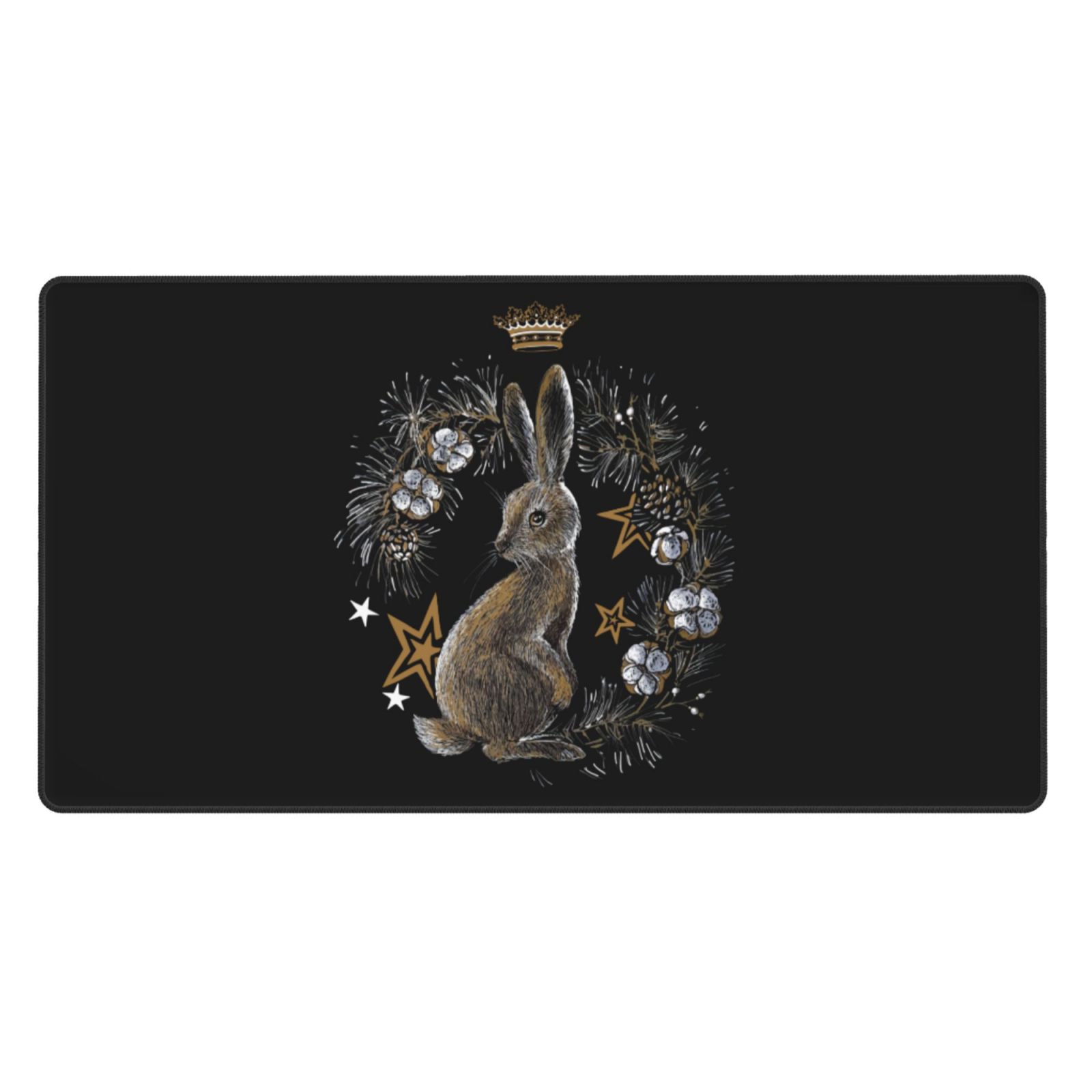 XMXT Non-Slip Gaming Mouse Pad, Alien Spaceship Silhouette Mousepad ...