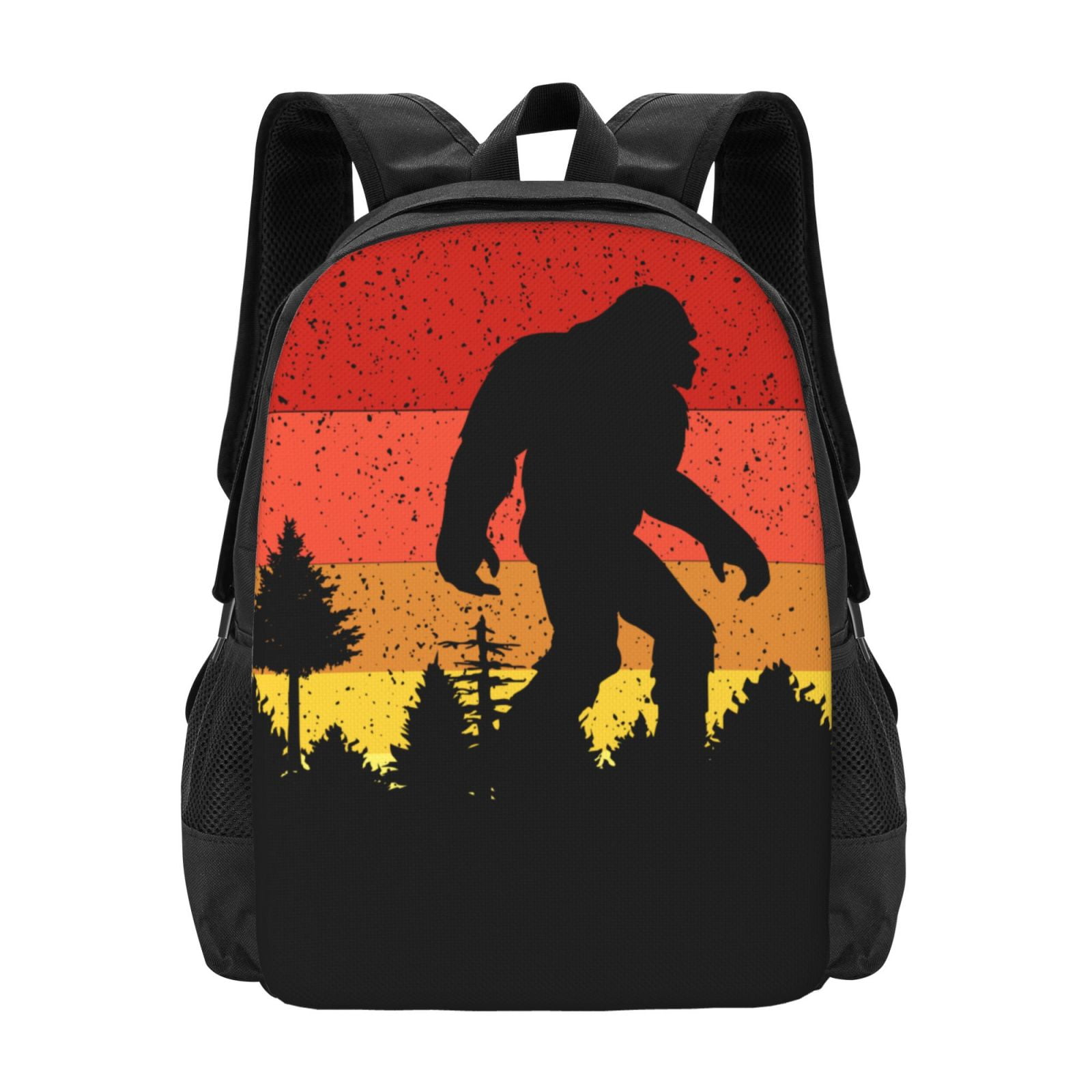 XMXT Travel Laptop Backpack for School Work, Big Foots Silhouette Large ...
