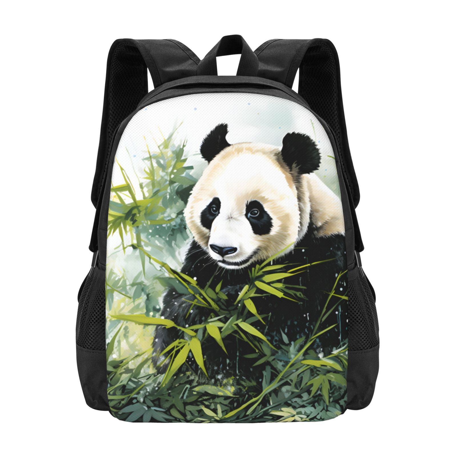 XMXT Travel Laptop Backpack for School Work, Watercolor Panda ...