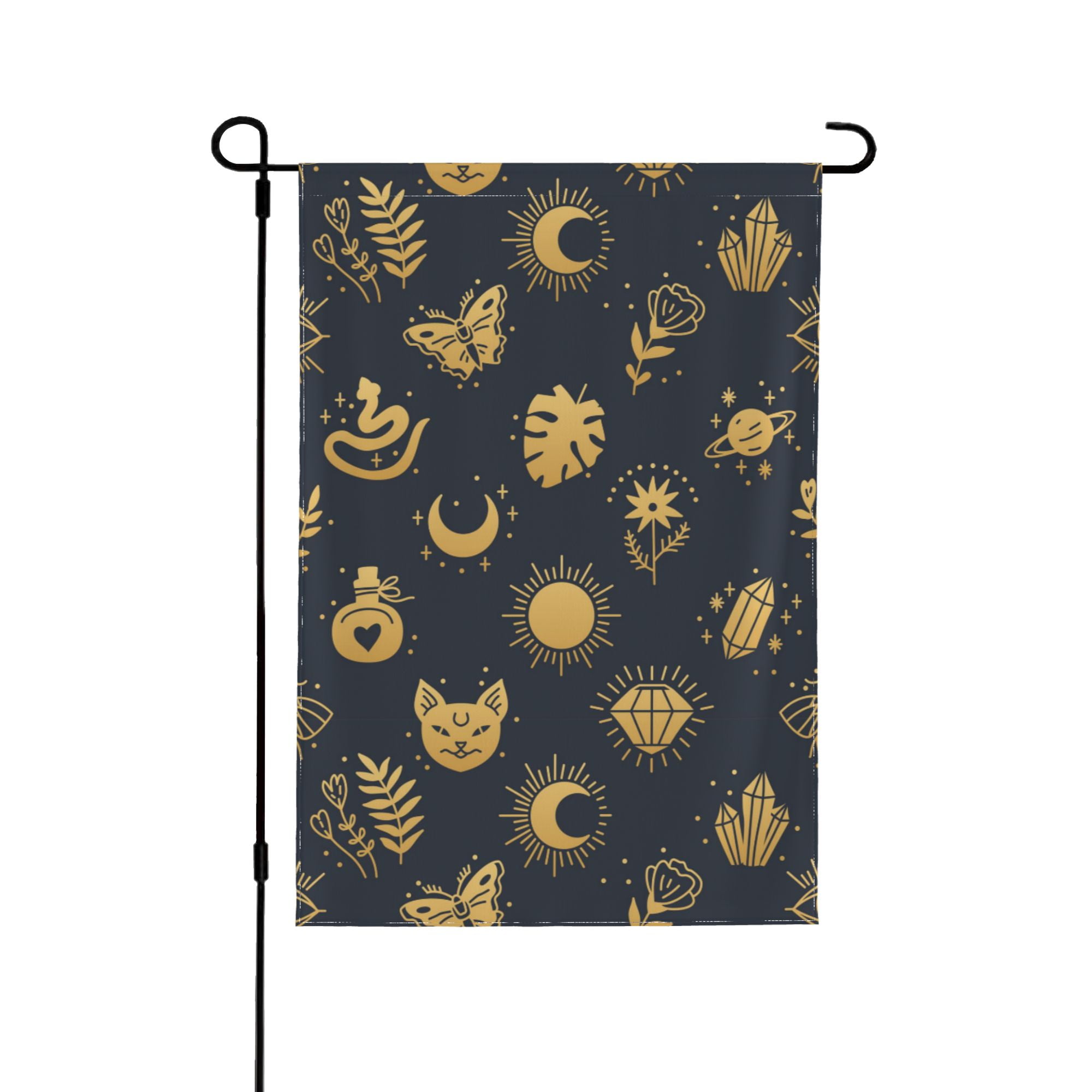 XMXY Alchemy Boho Occult Highlight Garden Flags Double Sided,Farmhouse ...