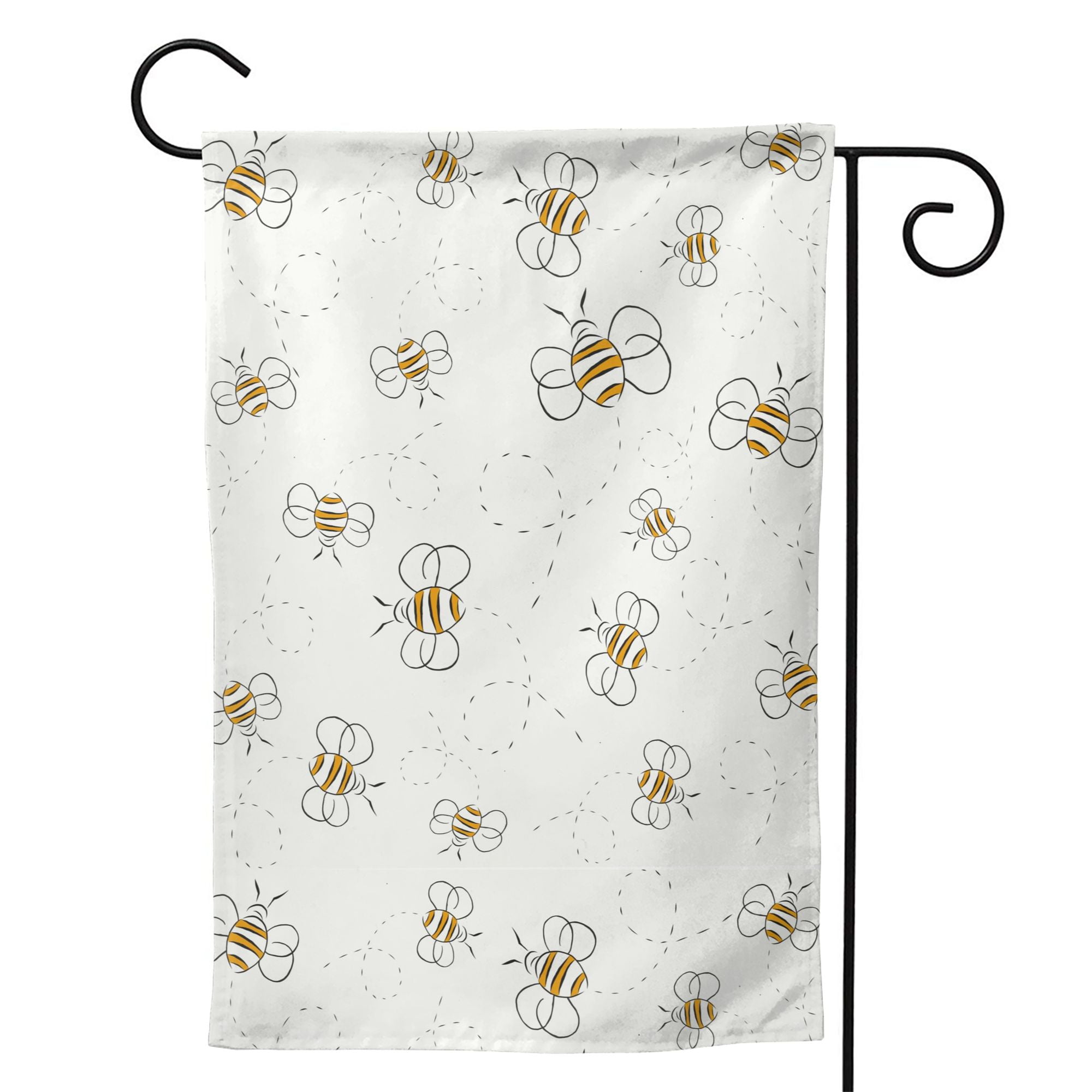 XMXY Bees Design Nature Garden Flags Double Sided,Farmhouse Holiday Yard Outdoor Sign Decor Flag ...