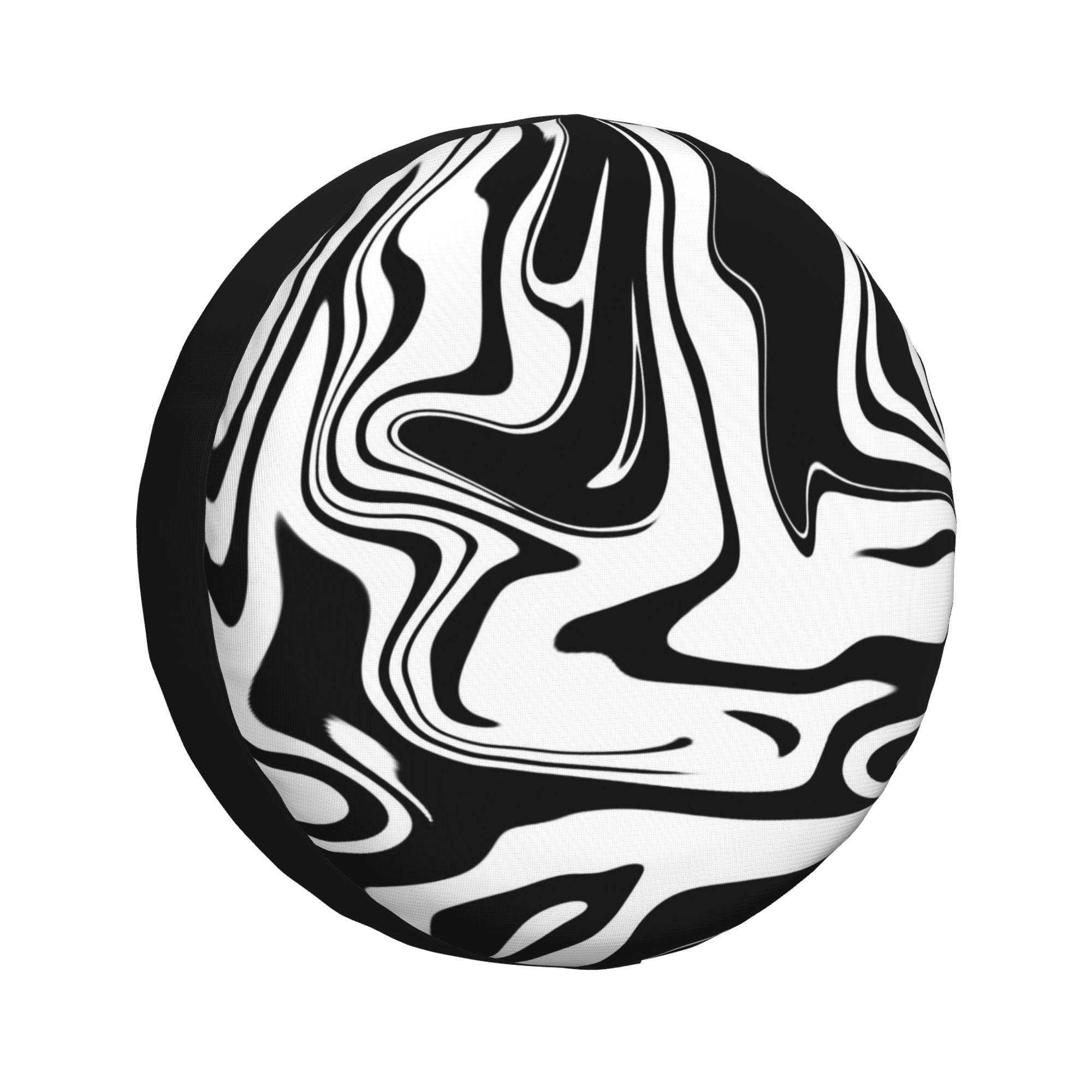 XMXY Black Line Art Geometric Spare Tire Cover, Universal Waterproof ...