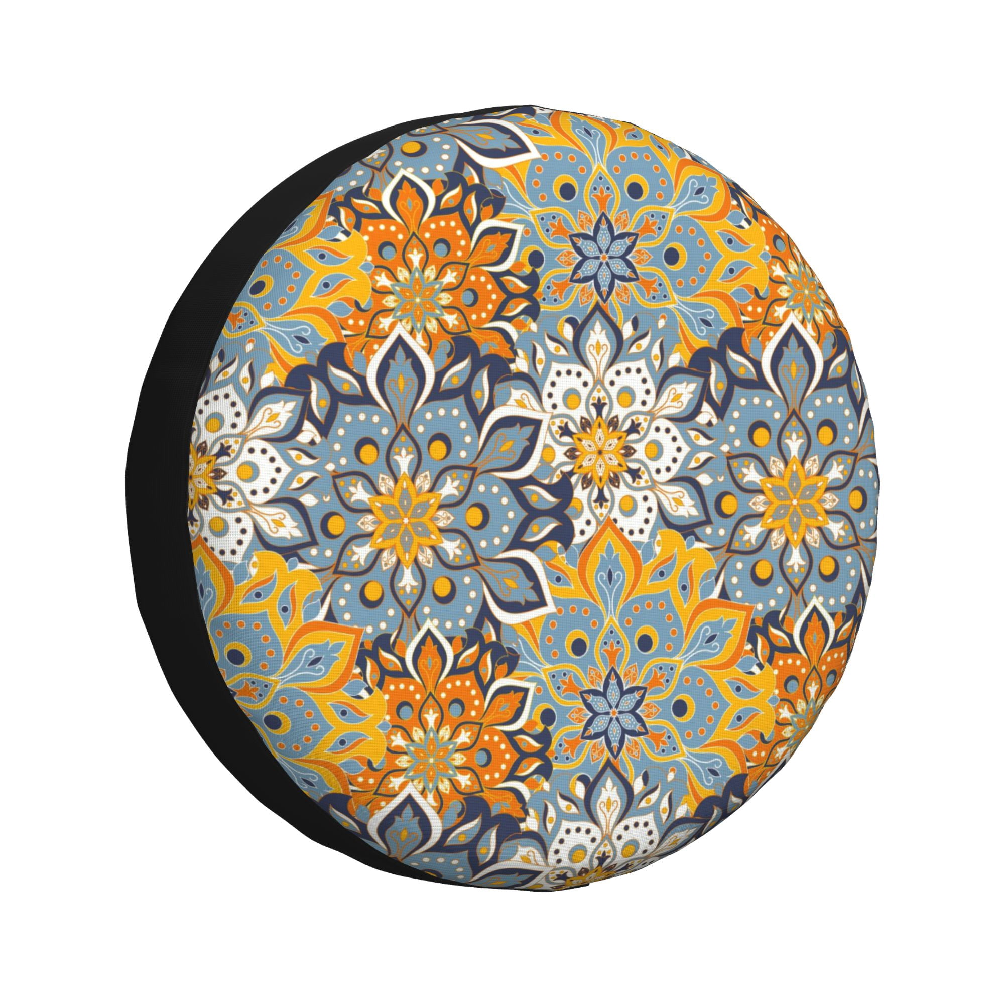 XMXY Boho Indian Floral Mandala Lace Spare Tire Cover, Universal ...
