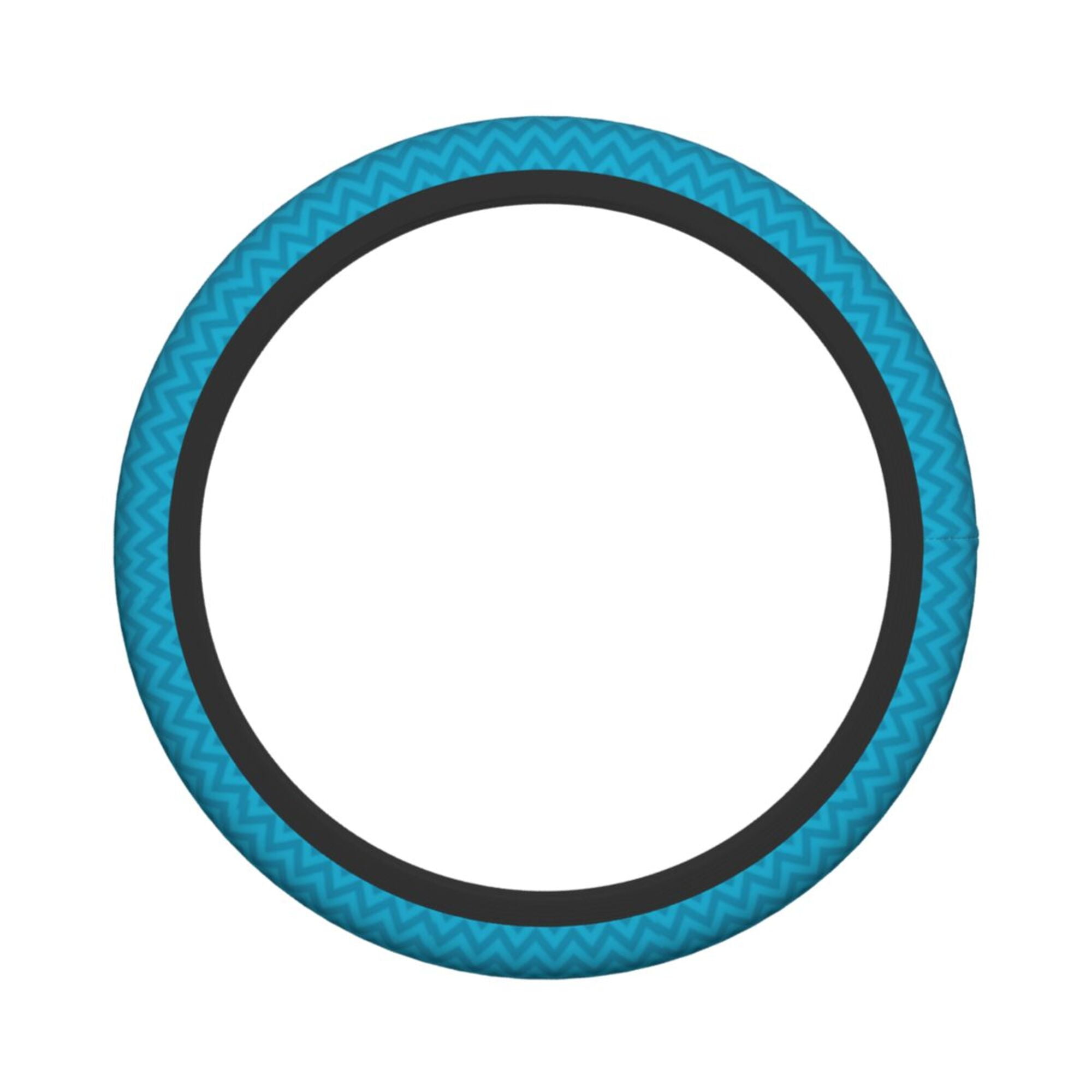 XMXY Car Steering Wheel Cover, Blue Repeating Stripes Non-Slip Jeep ...