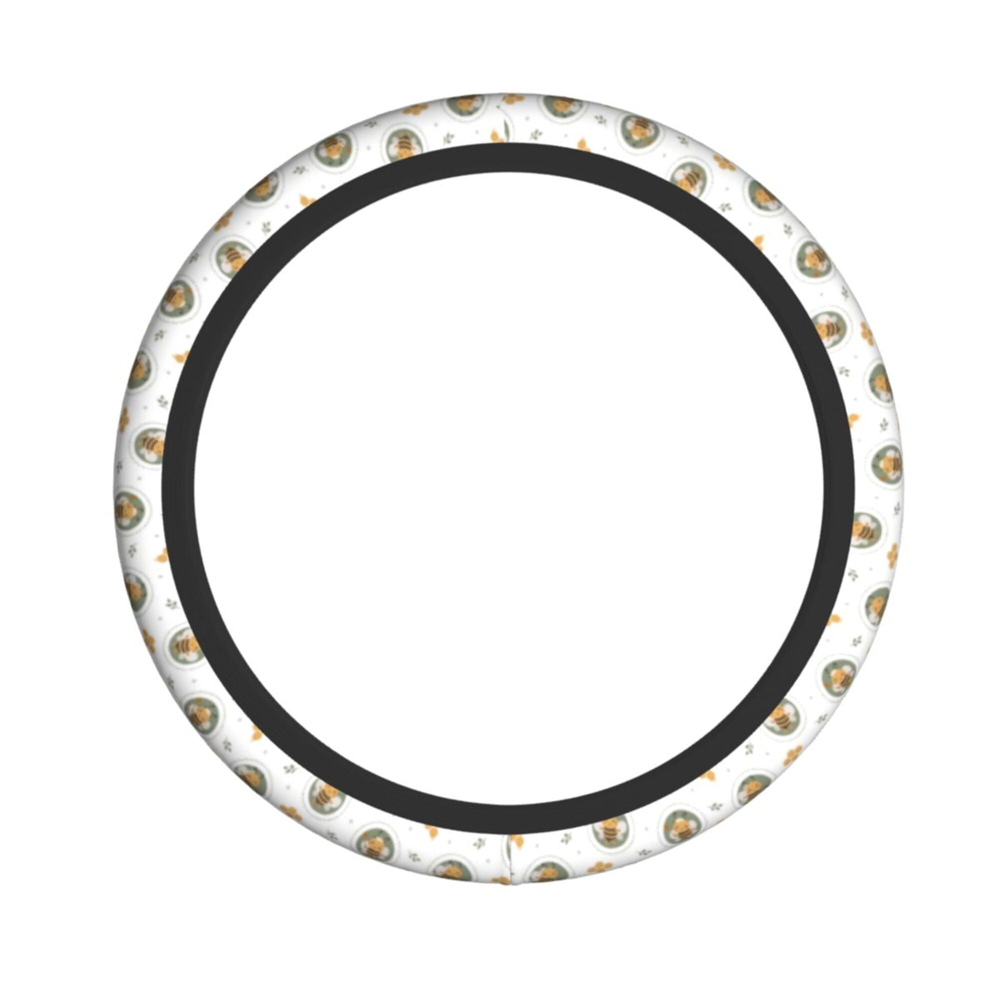 XMXY Car Steering Wheel Cover, Cartoon Bee Sweet Honey Non-Slip Jeep ...