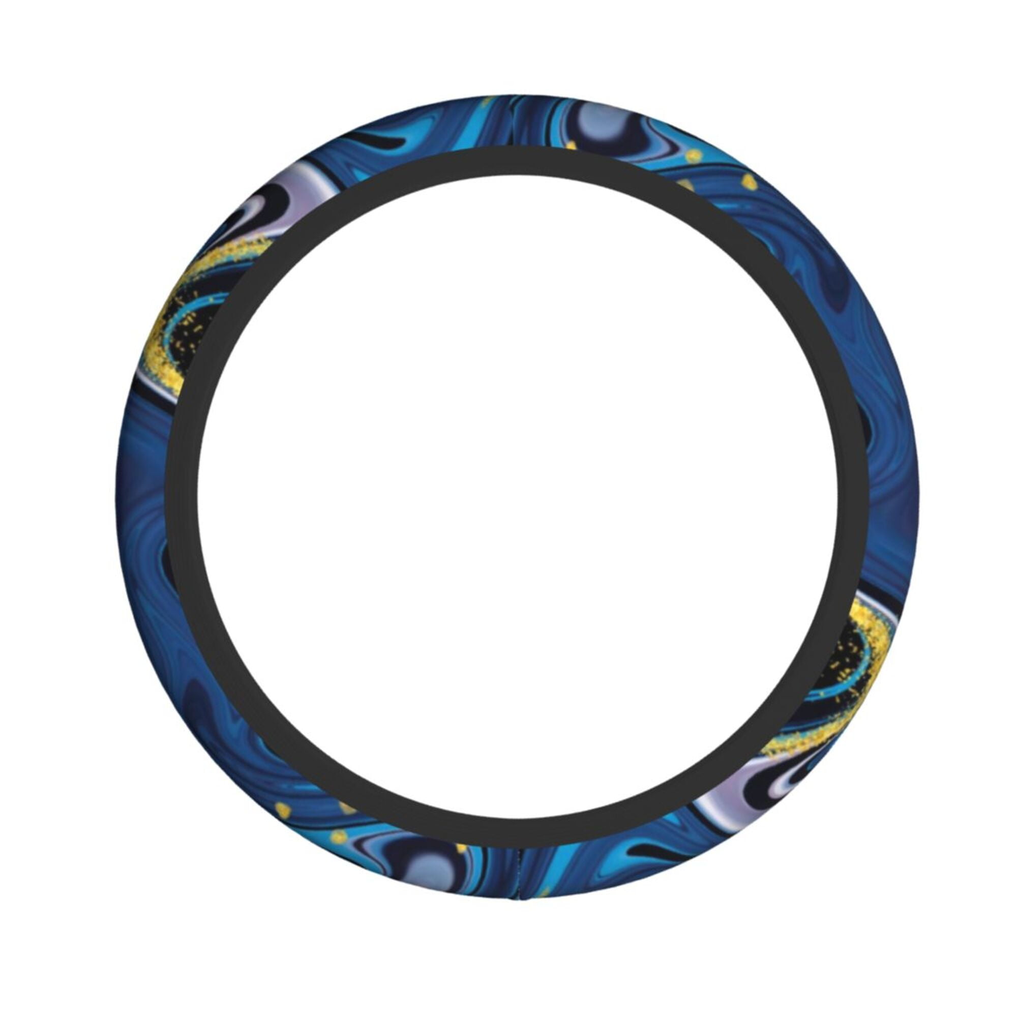 XMXY Car Steering Wheel Cover, Minimal Modern Golden Foil Non-Slip Jeep ...