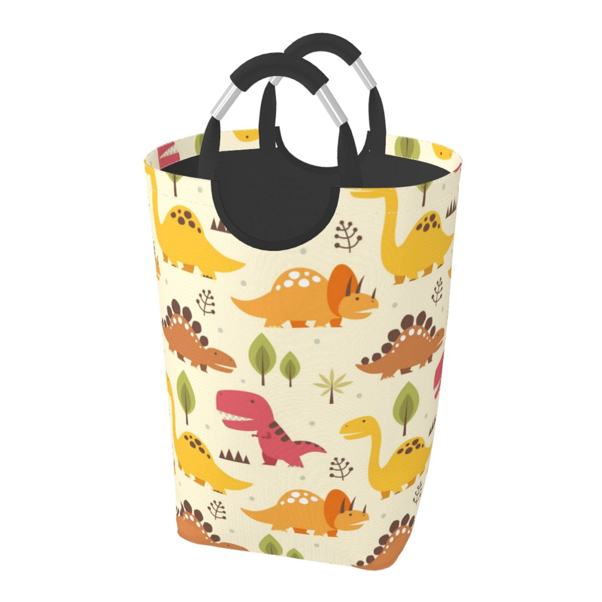 XMXY Cartoon Fun Colorful Dinosaurs Rectangular Laundry Basket ...