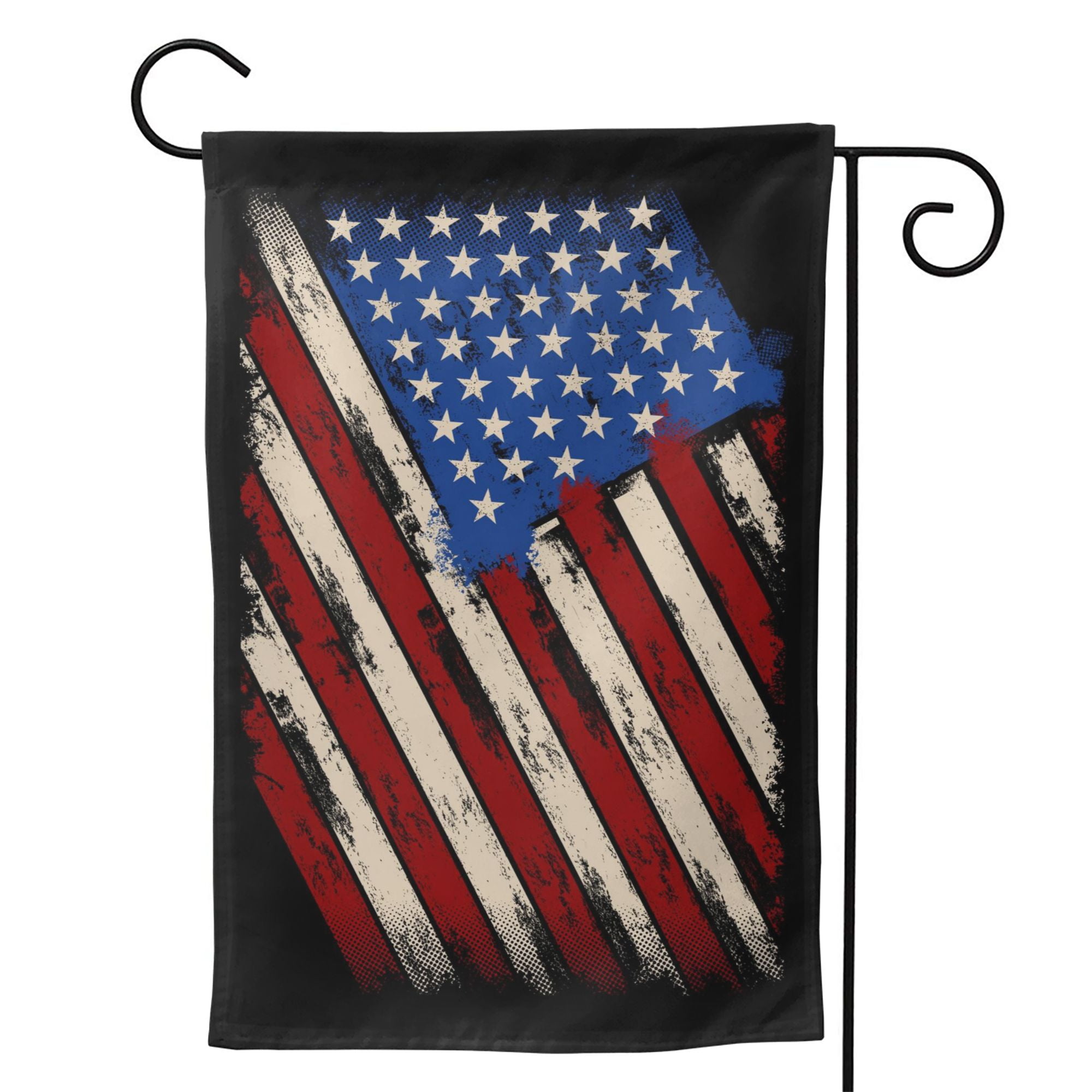 XMXY Distress Style American Flag Garden Flags Double Sided,Farmhouse ...