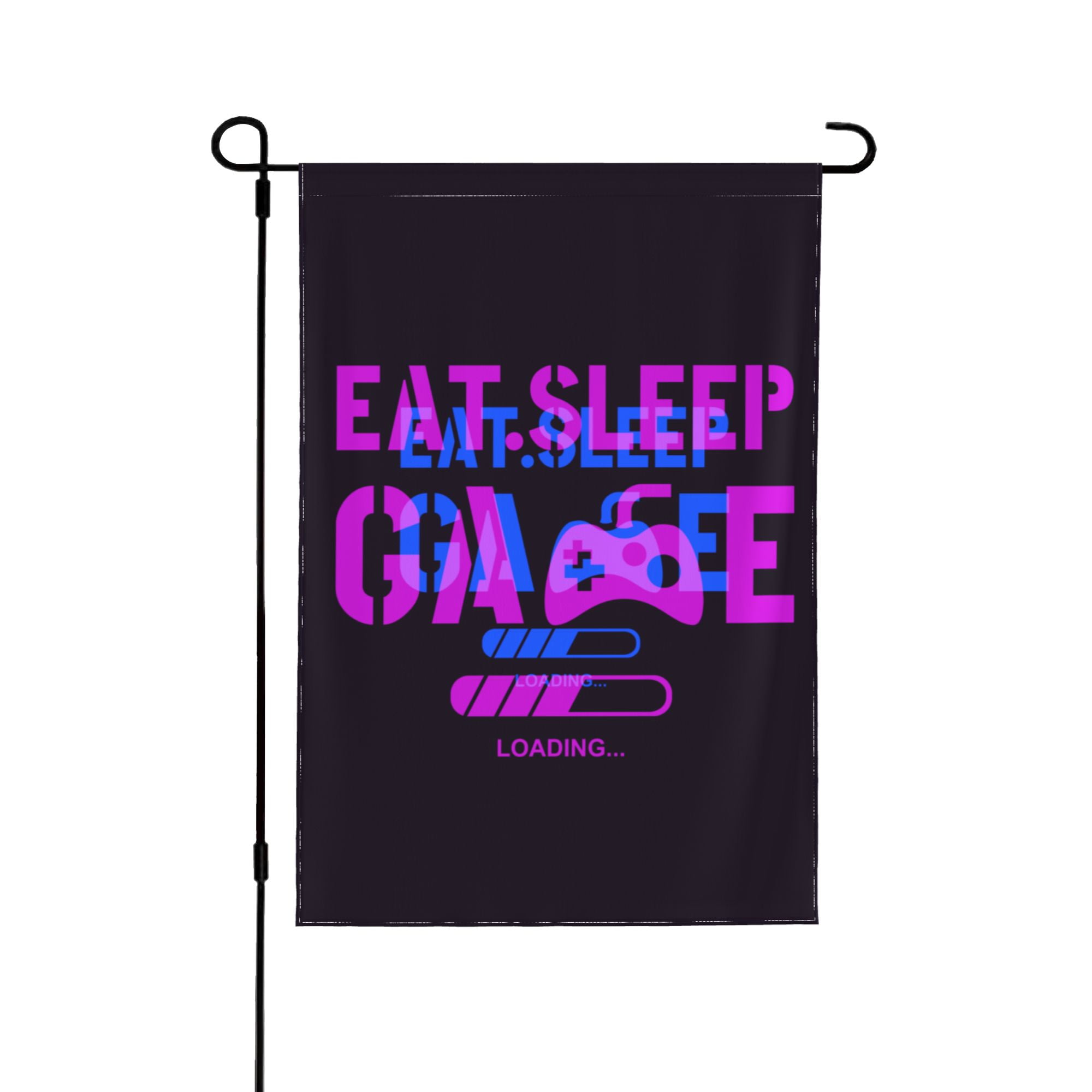 XMXY Eat Sleep Game Design Pattern Garden Flags Double Sided,Farmhouse ...