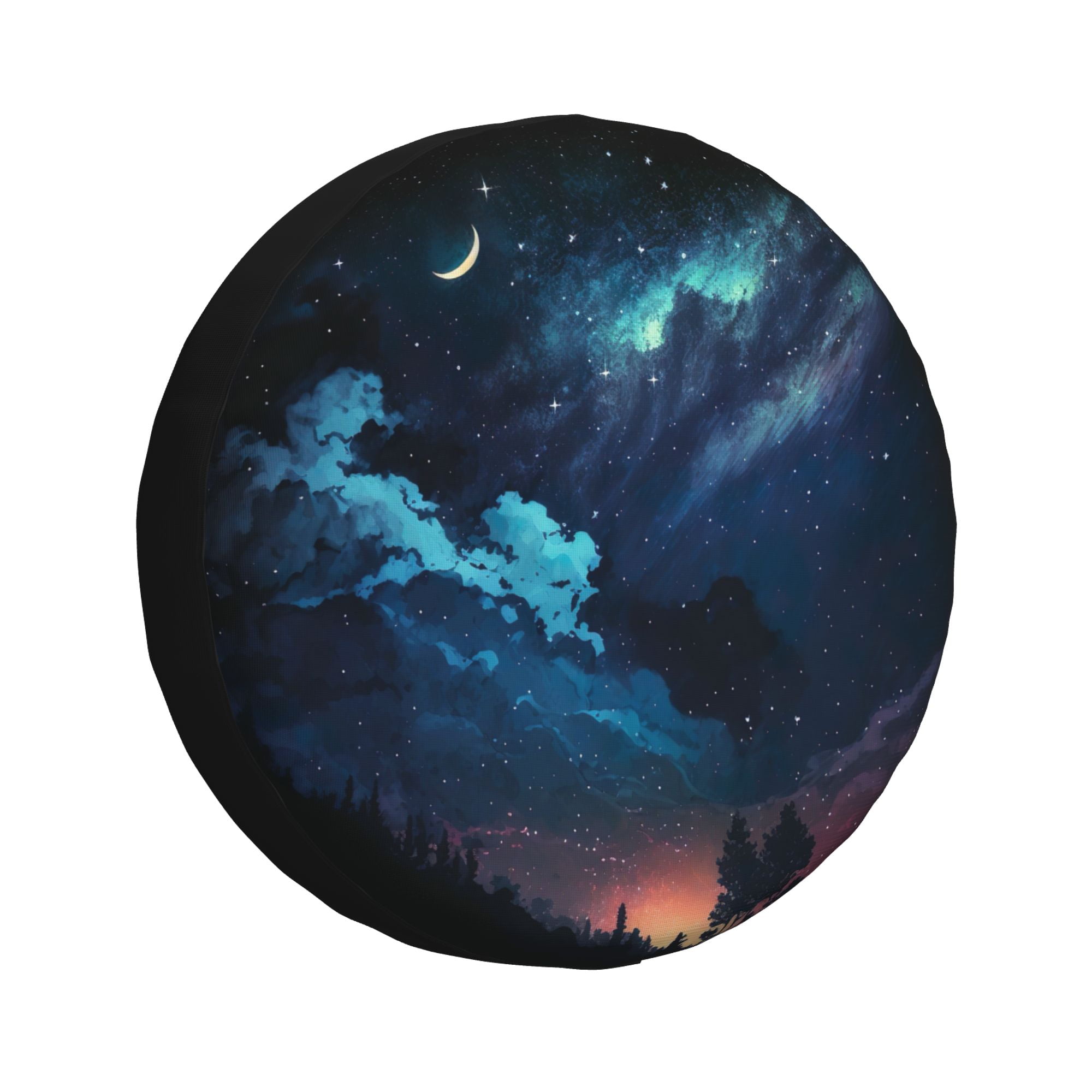 XMXY Fantasy Moon Spare Tire Cover, Universal Waterproof Cover for Jeep ...