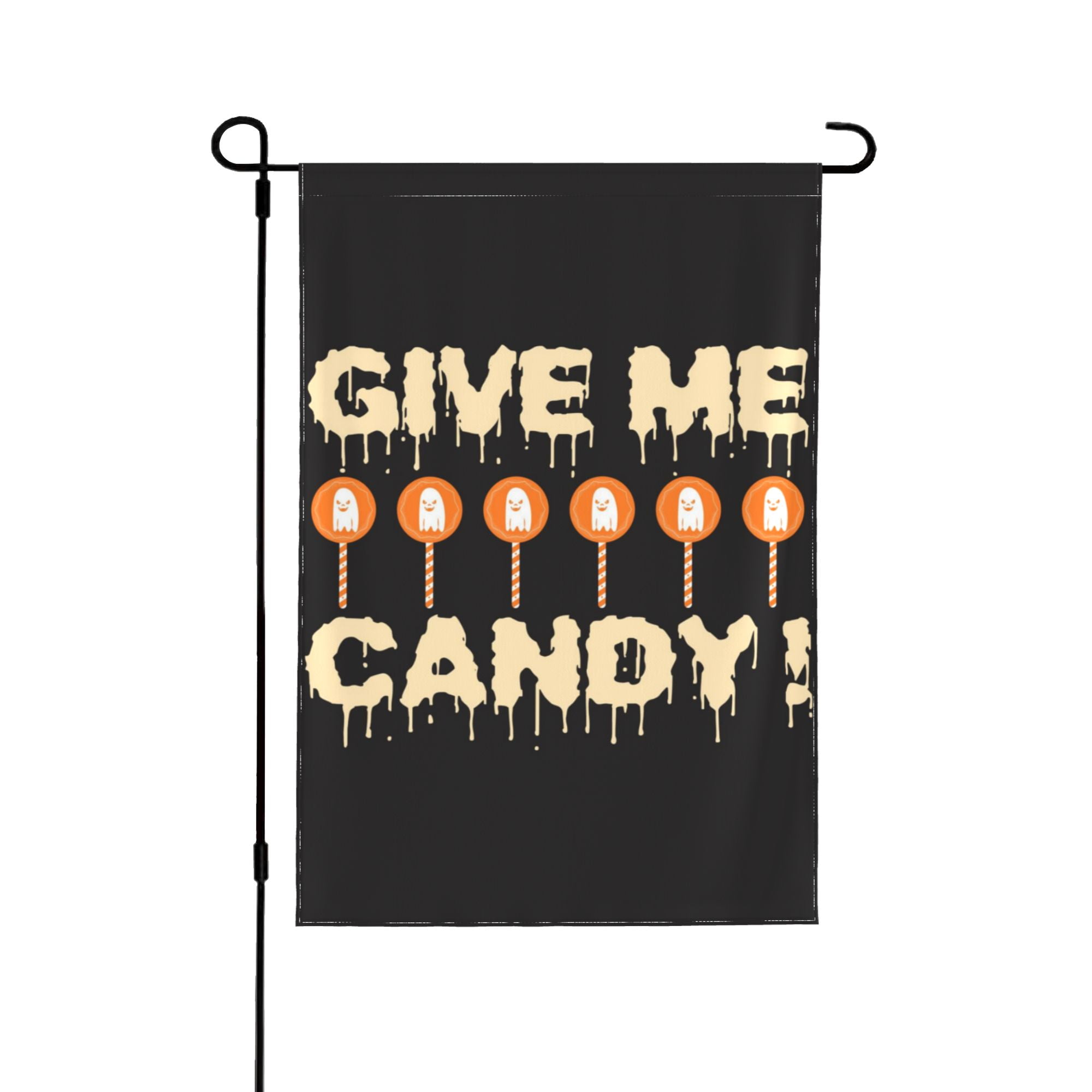 XMXY Give Me Candy Scary Ghost Garden Flags Double Sided,Farmhouse ...