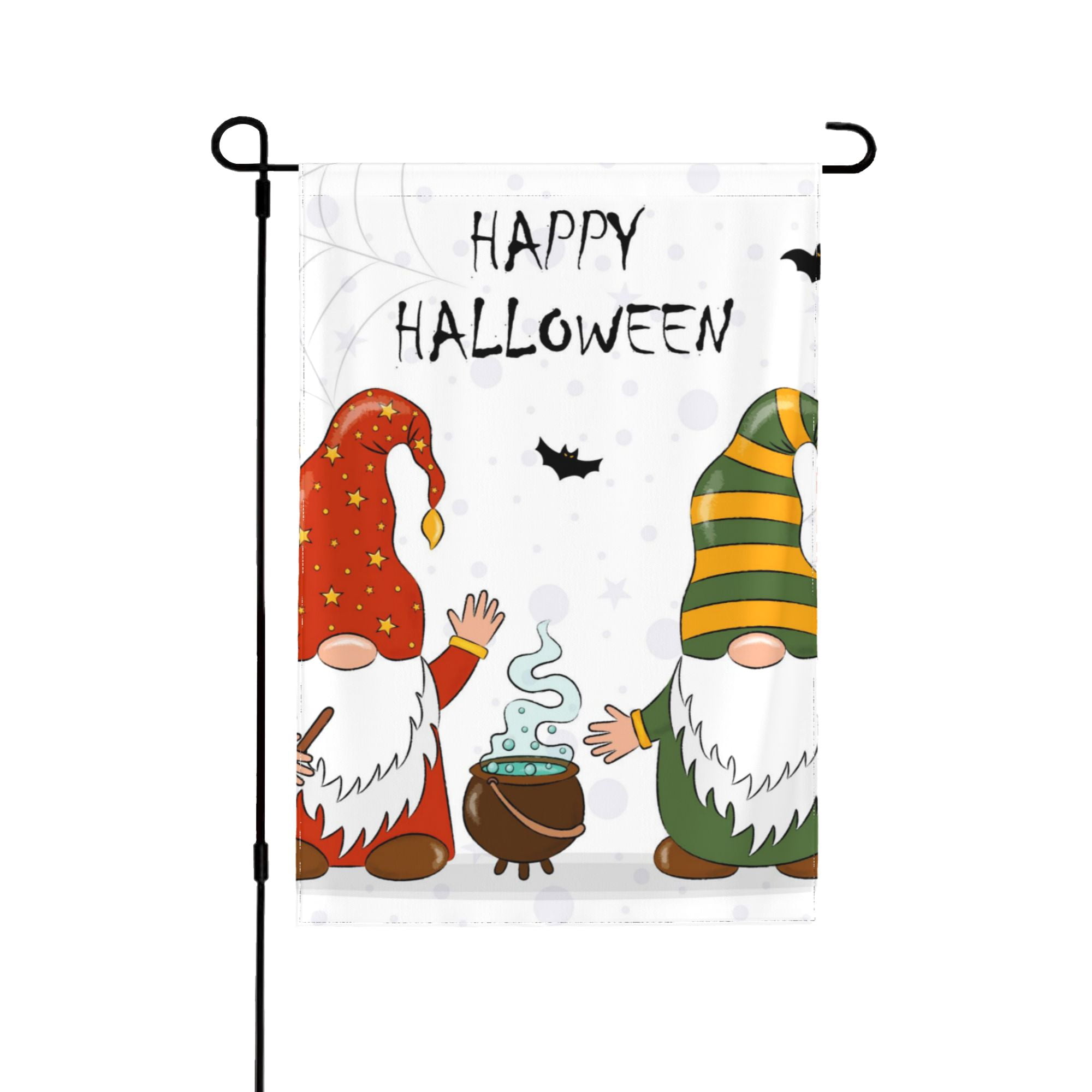 XMXY Holiday Cute Gnomes Broom Garden Flags Double Sided,Farmhouse ...