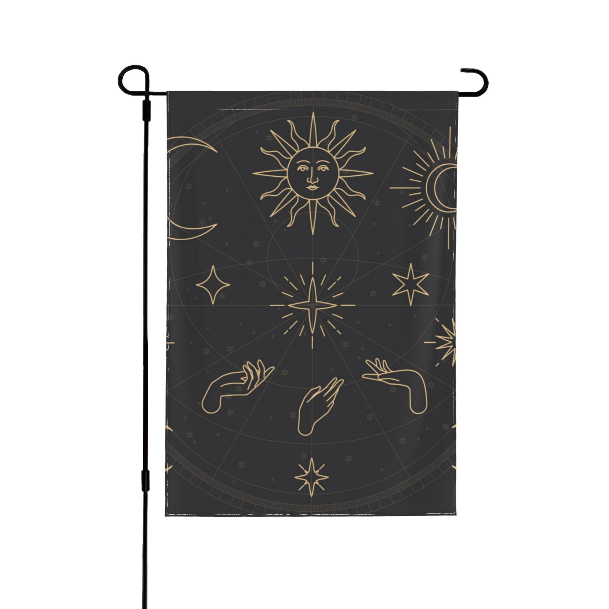 XMXY Moon Lunar Doodle Eclipse Garden Flags Double Sided,Farmhouse ...