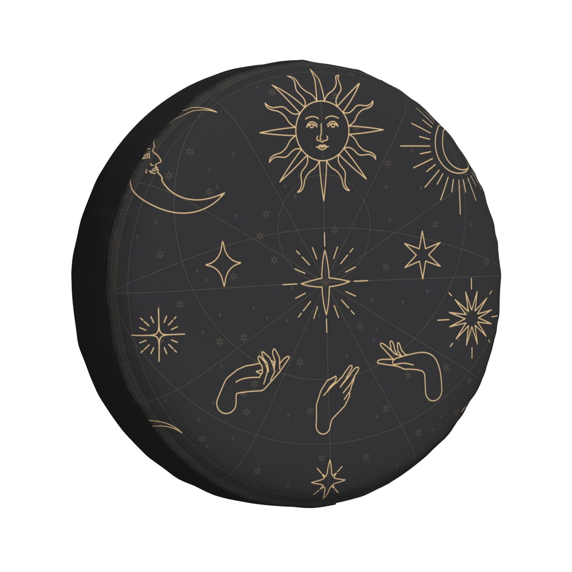 XMXY Moon Lunar Doodle Eclipse Spare Tire Cover, Universal Waterproof ...