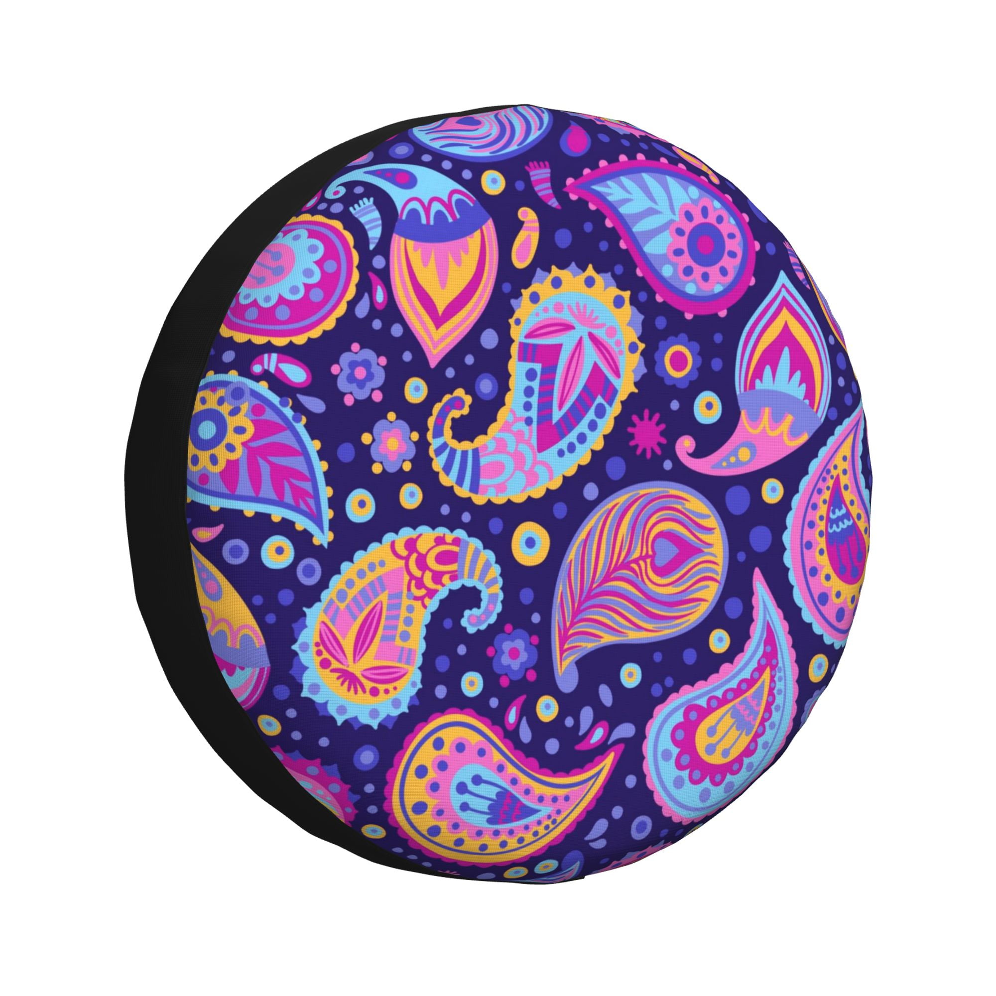 XMXY Paisley Texture Minimal Decor Spare Tire Cover, Universal ...